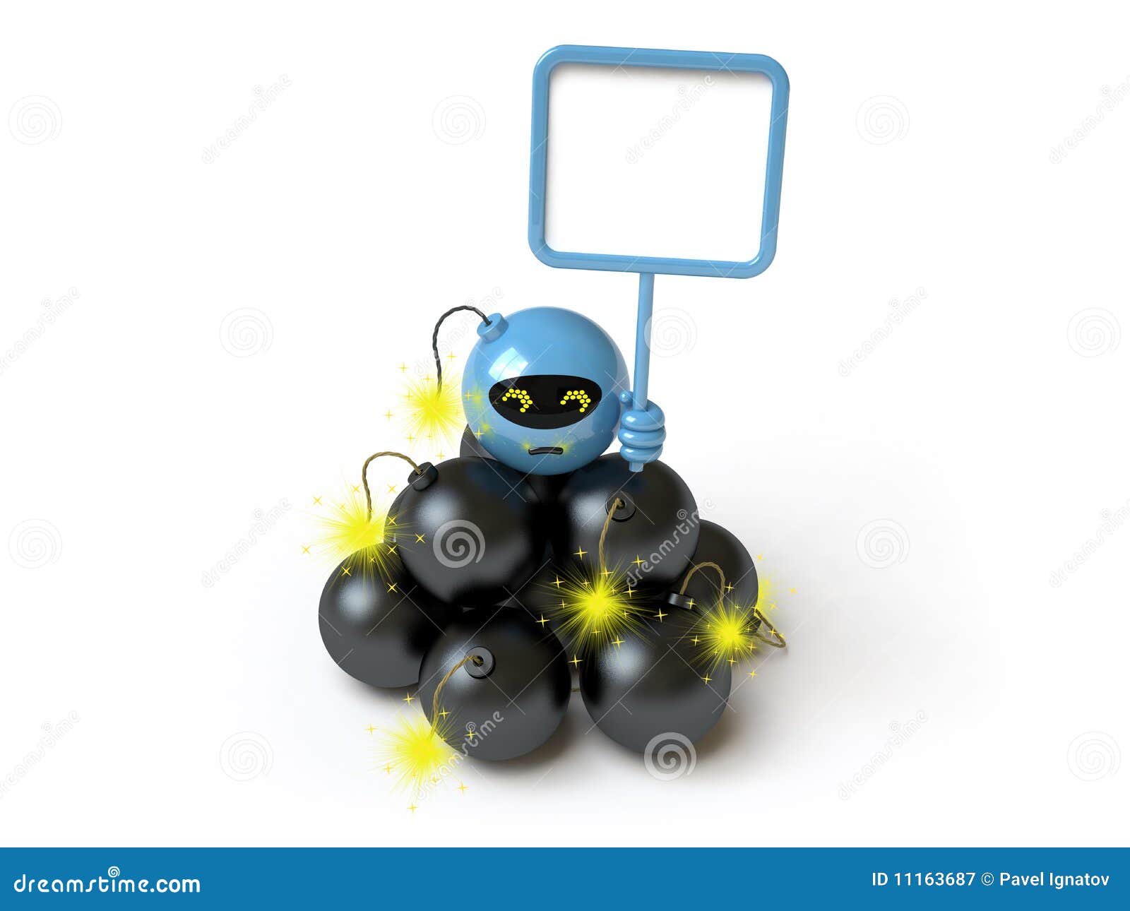 Bomb Collection - Push Here Stock Illustration - Illustration of bomb ...