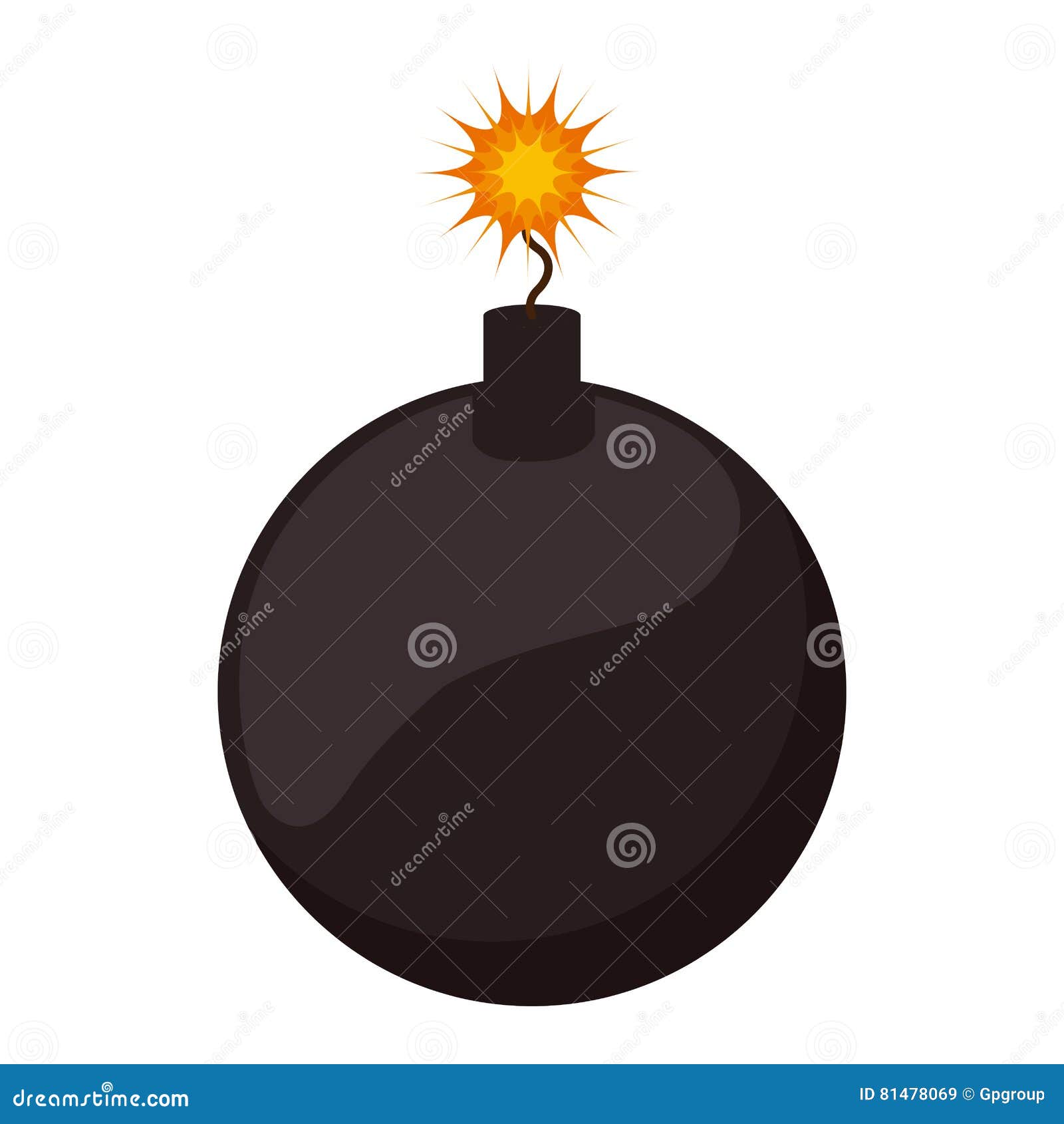 Bomb design stock illustration. Illustration of conflict - 81478069