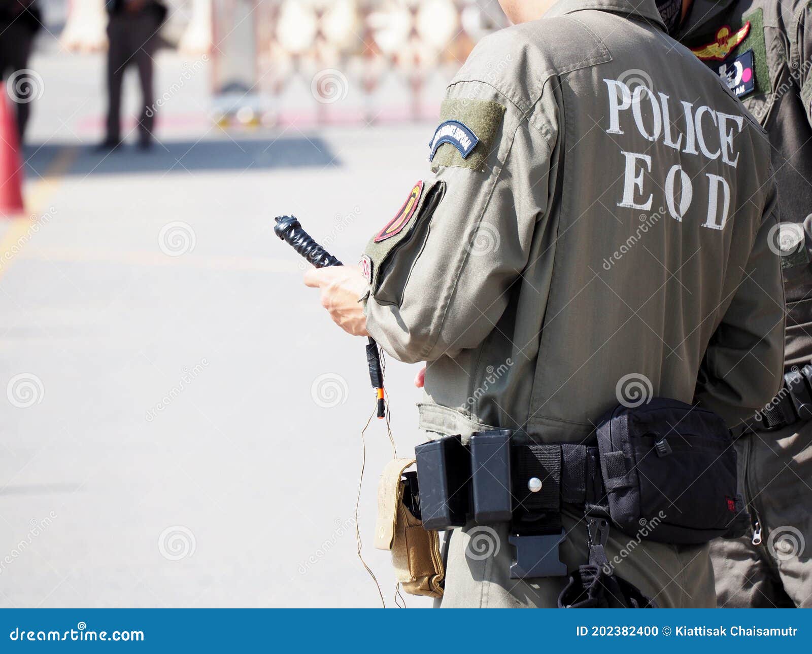 EOD Explosive Ordnance Disposal Military Protective Costume Editorial ...