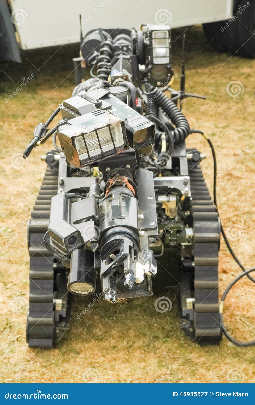 Bomb disposal robot stock image. Image of engineering - 45985527