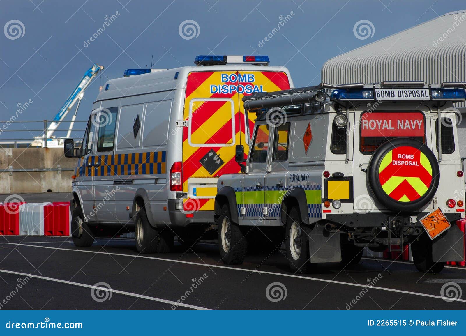 Bomb Disposal Vehicles stock image. Image of squad, hazard - 2265515
