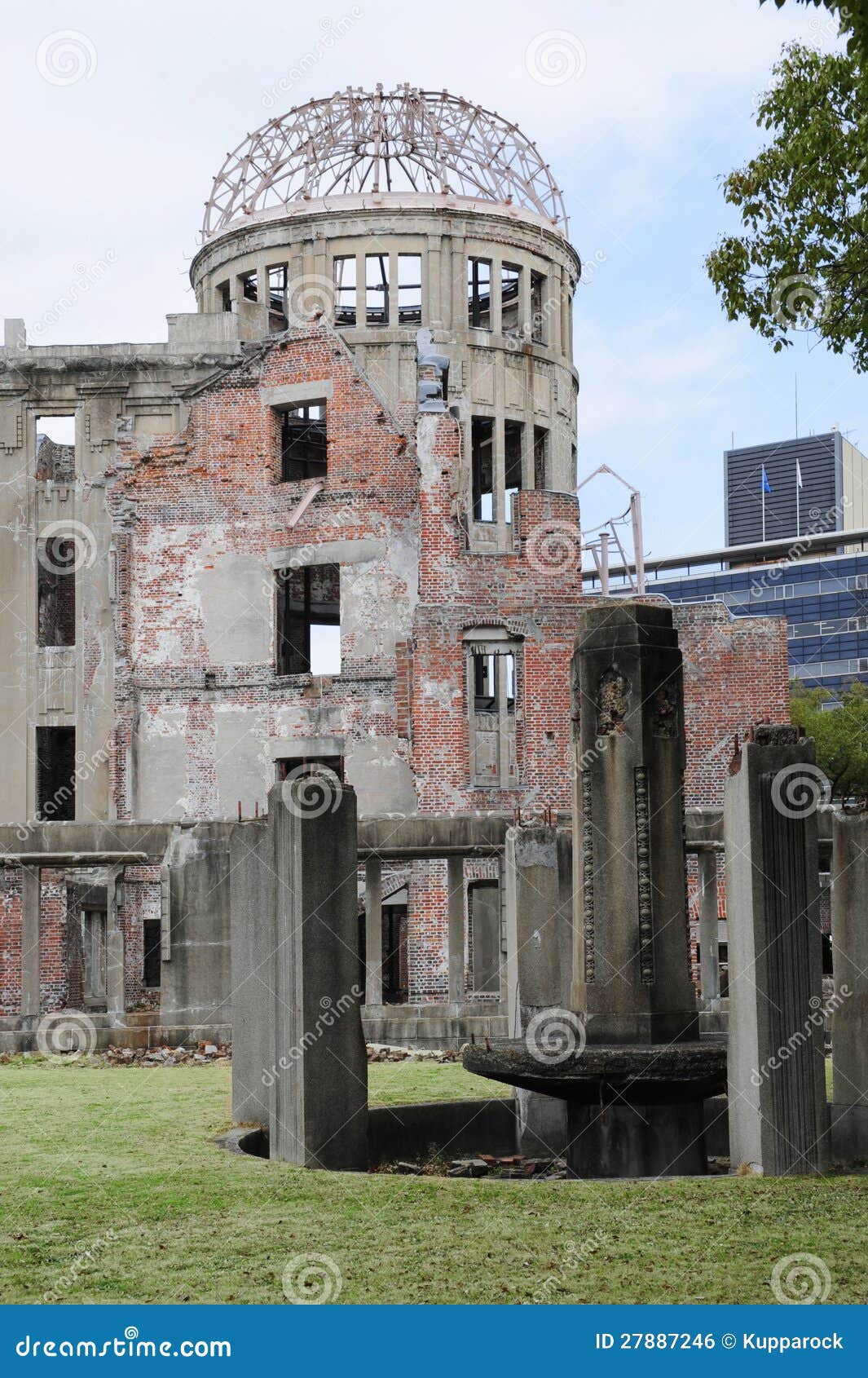 A-Bomb Dome stock photo. Image of atomic, peace, bomb - 27887246