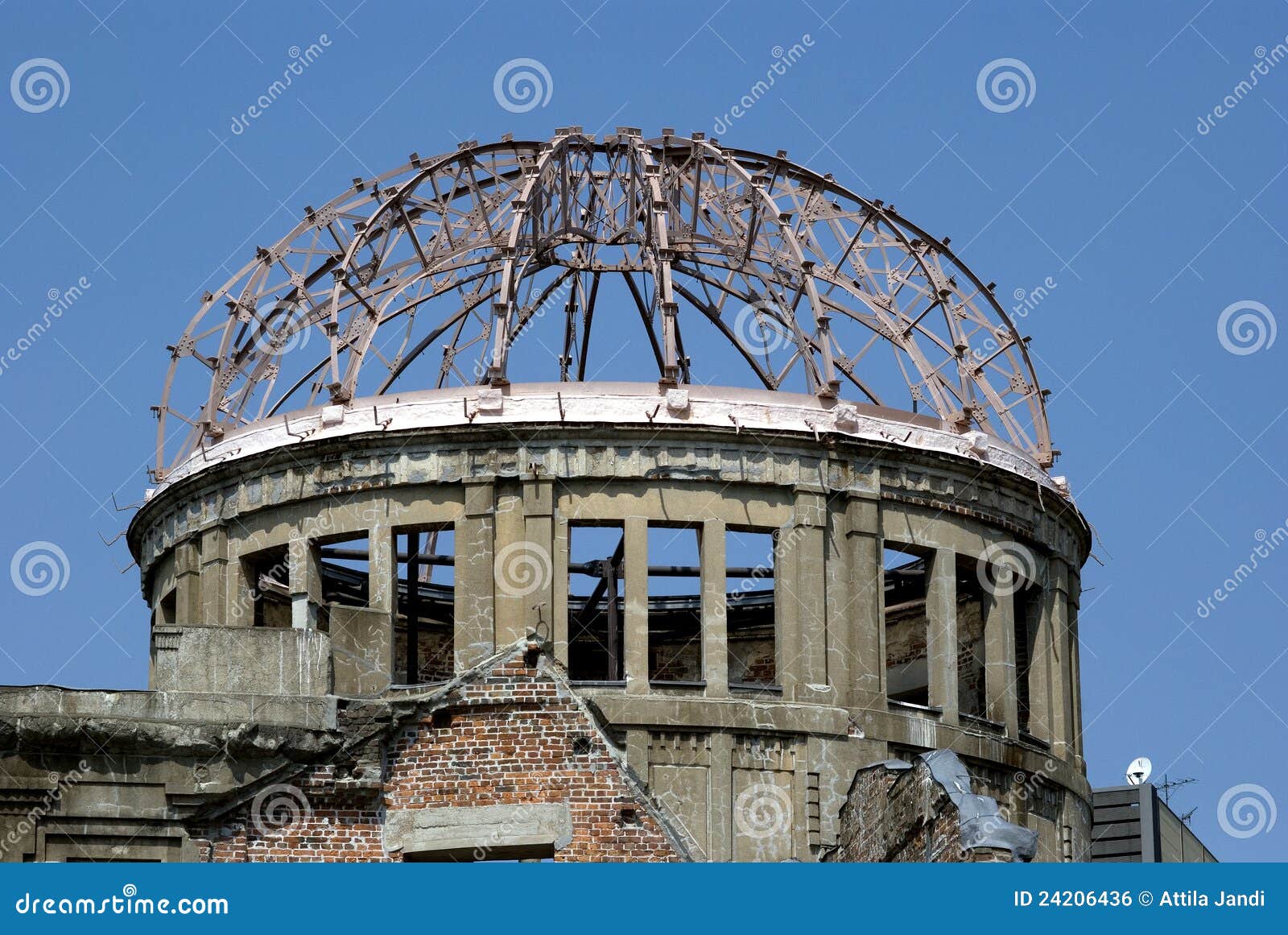 A-Bomb Dome, Hiroshima, Japan Stock Photo - Image of catastrophe ...