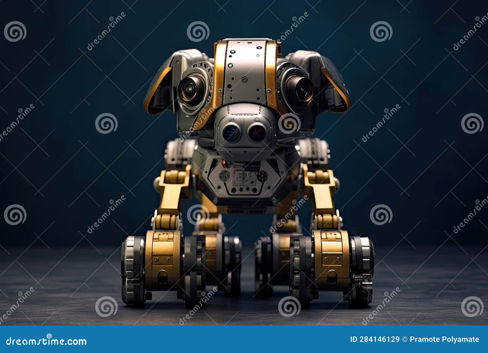 Bomb Exploration Robot. Generative Ai Stock Illustration - Illustration ...