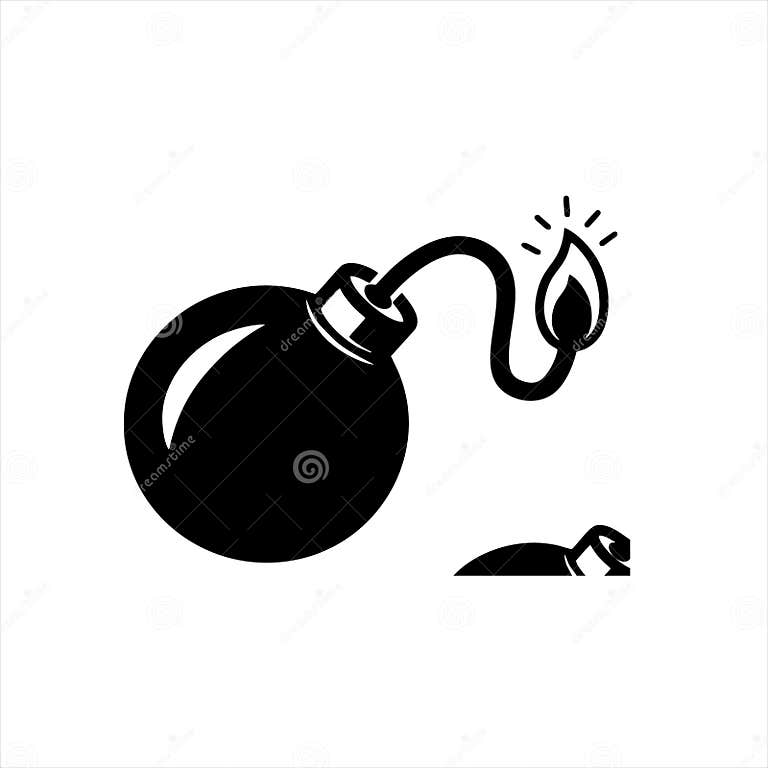 Bomb Explosion. Explosion Animation Effect Stock Vector - Illustration ...