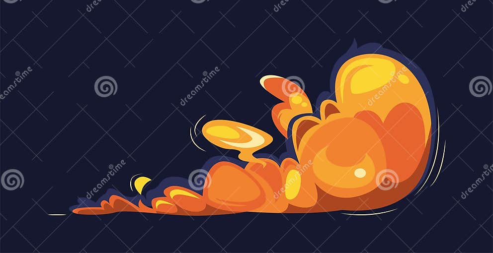 Bomb explosion concept stock vector. Illustration of mobile - 274025539