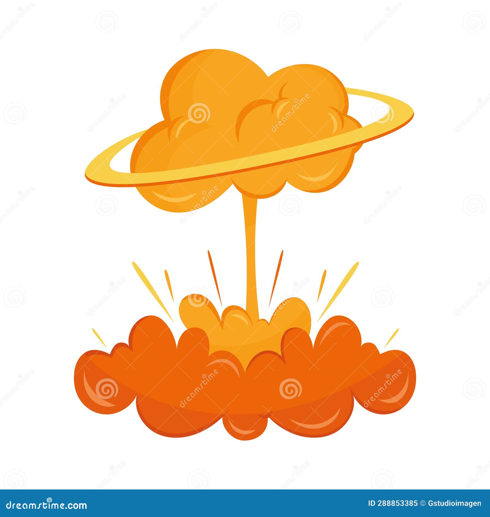 Bomb Explosion Effect Illustration Stock Vector - Illustration of bomb ...