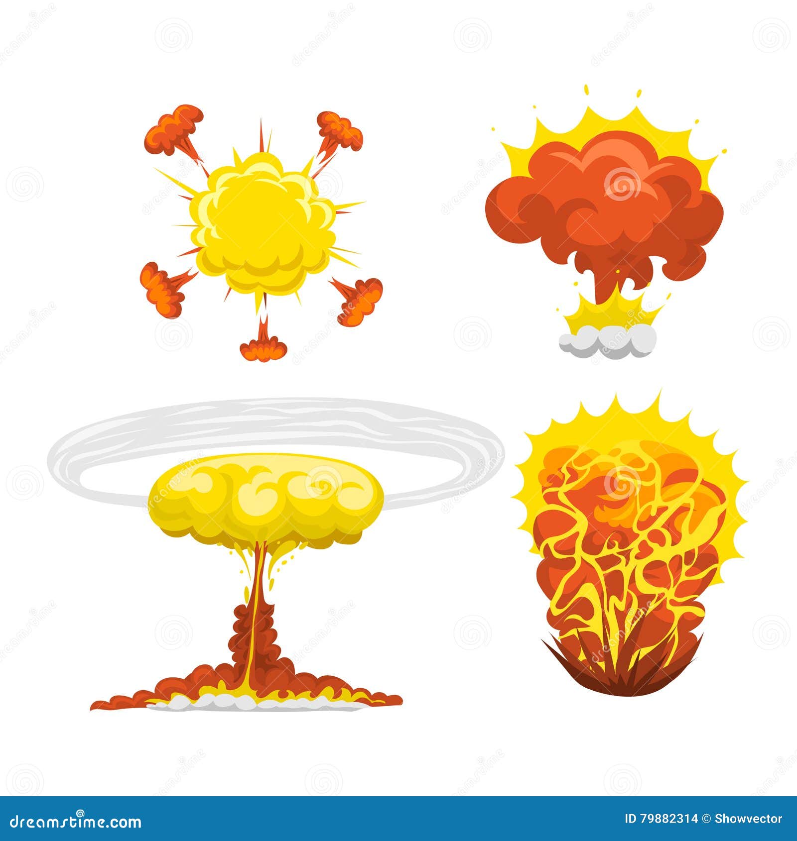 Bomb Explosion Effect Vector Stock Vector - Illustration of icon ...