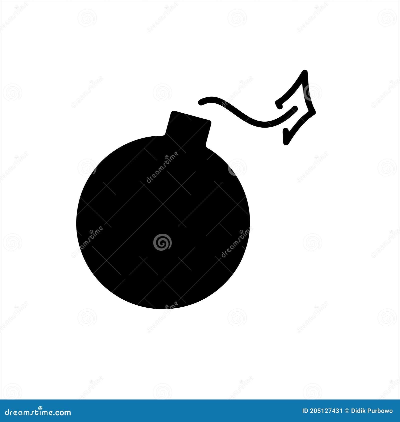 Bomb Explosion. Explosion Animation Effect Stock Vector - Illustration ...