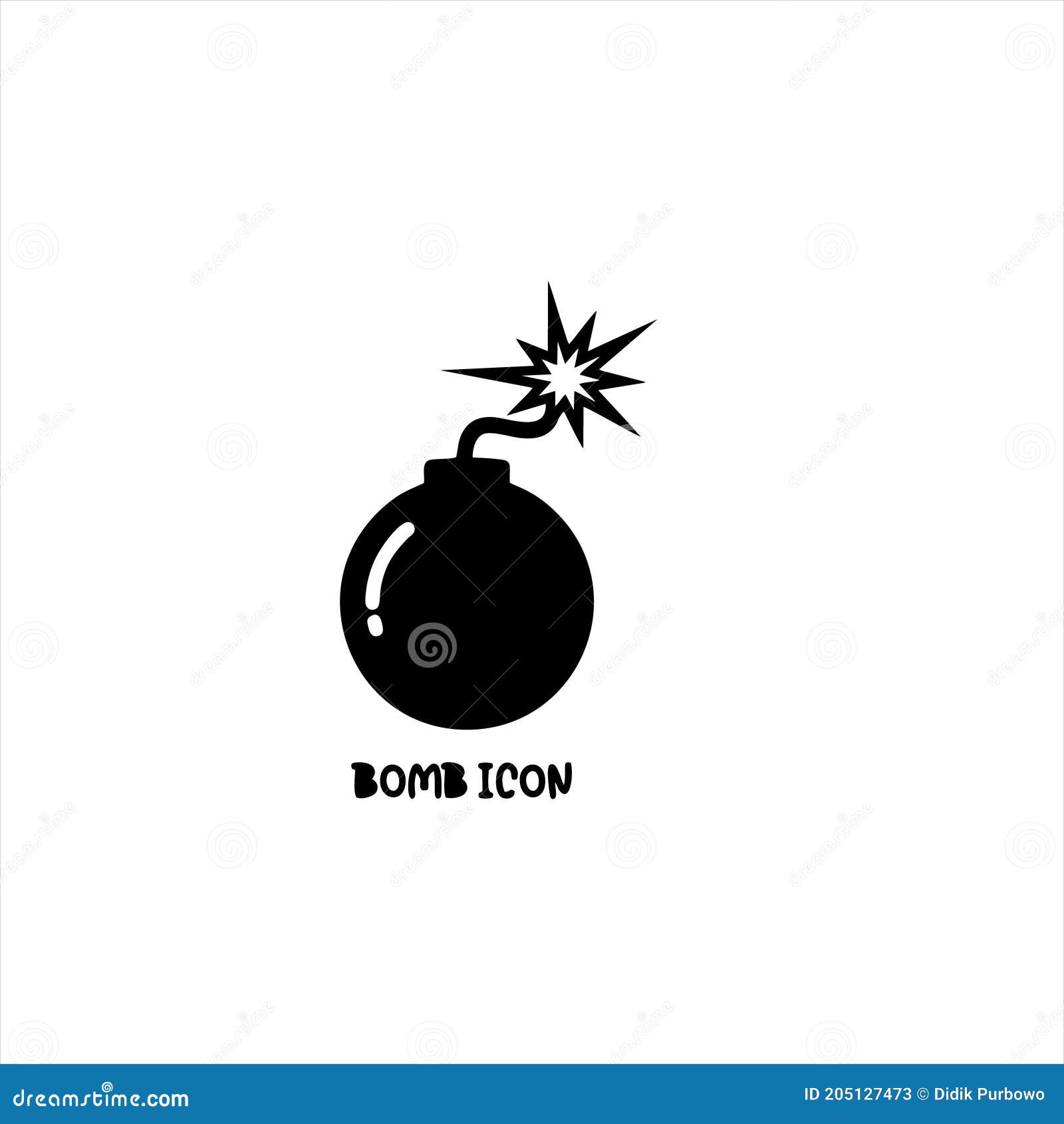 Bomb Explosion. Explosion Animation Effect Stock Vector - Illustration ...