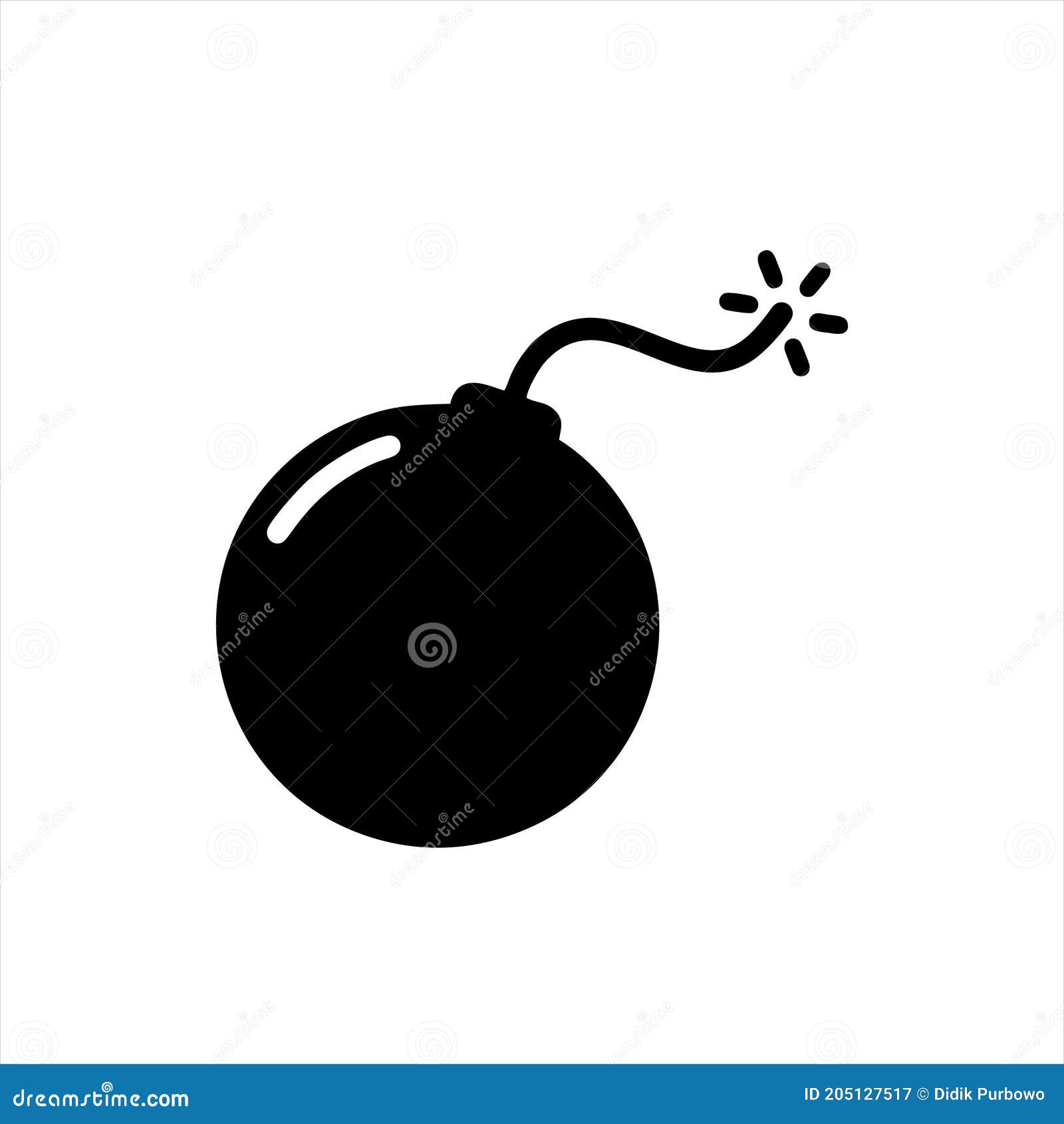Bomb Explosion. Explosion Animation Effect Stock Vector - Illustration ...