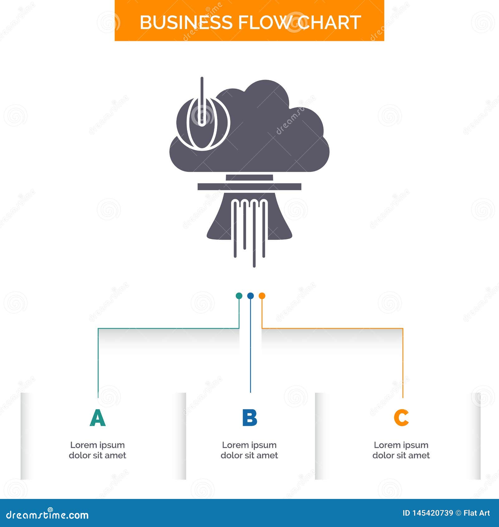 Bomb, Explosion, Nuclear, Special, War Business Flow Chart Design with ...