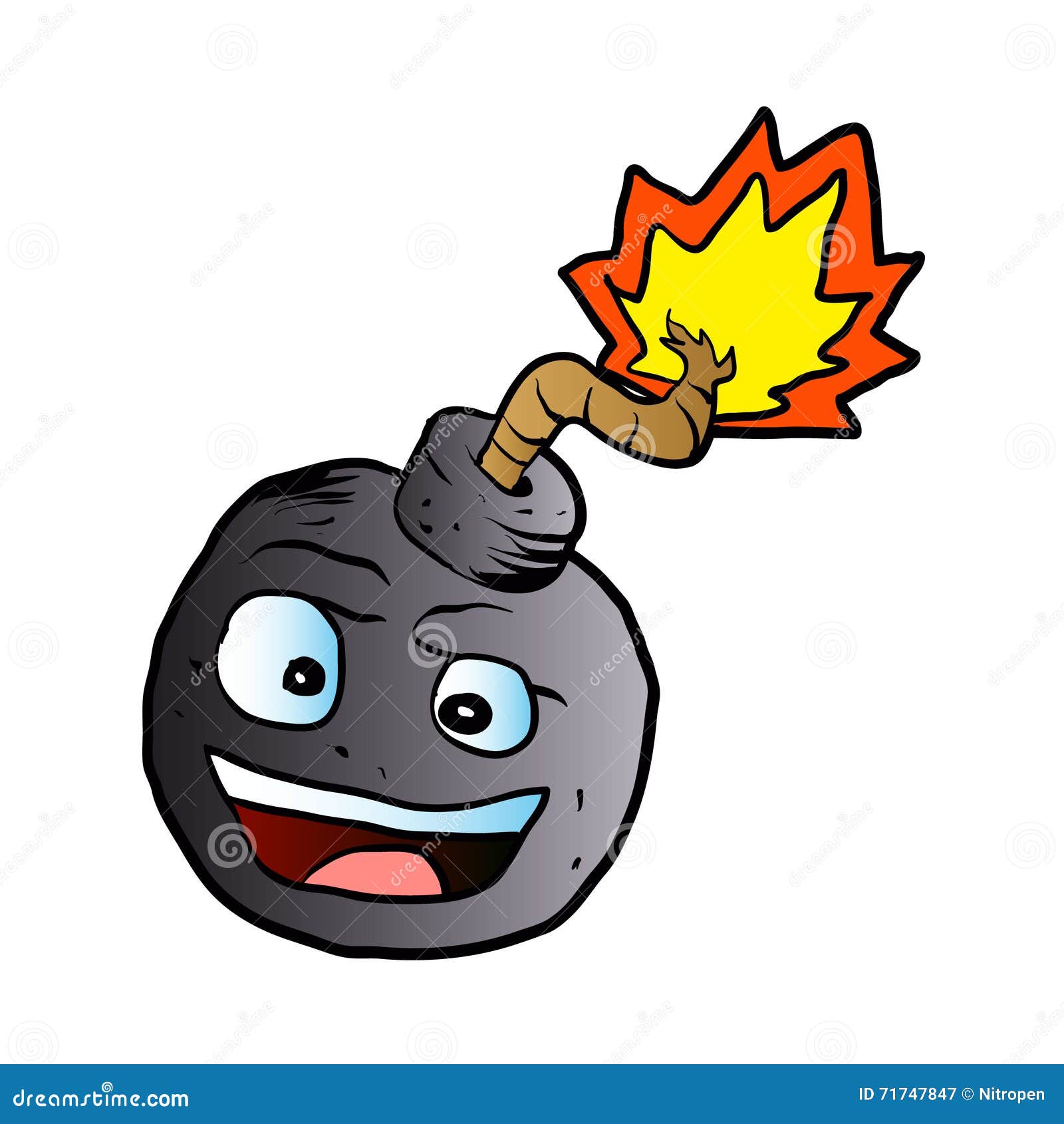 Bomb Explosive Character Mascot Stock Vector - Illustration of power ...