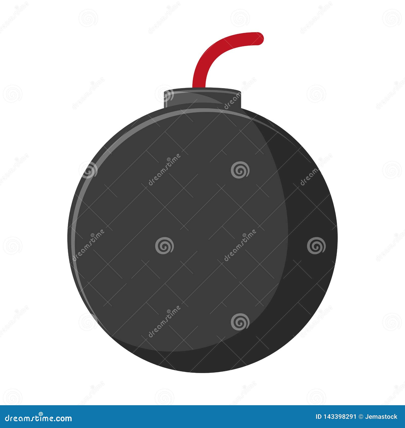 Bomb Explosive Round Symbol Stock Vector - Illustration of message ...