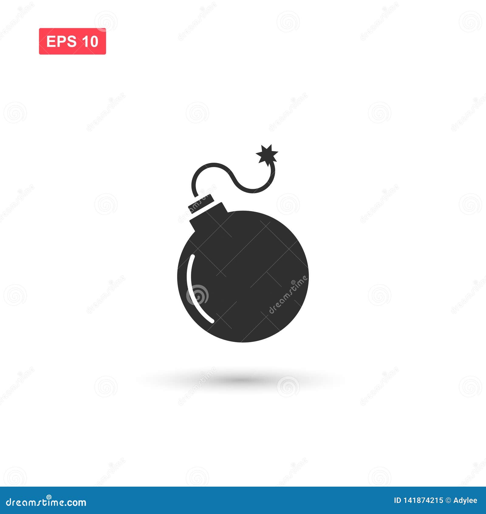Bomb Fire Icon Vector Isoalted 5 Stock Vector - Illustration of symbol ...