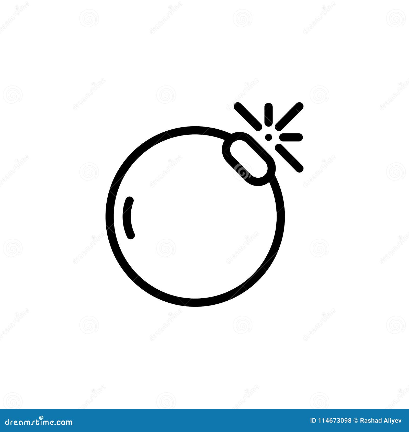 Bomb Icon. Element of Minimalistic Icons for Mobile Concept and Web ...