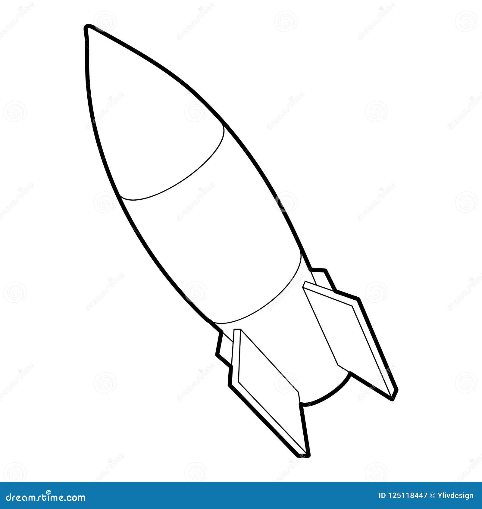 Bomb icon, outline style stock illustration. Illustration of logo ...