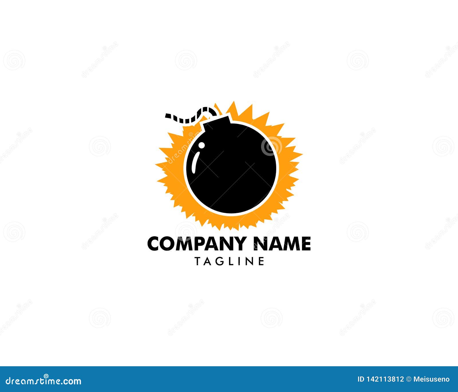 Bomb logo, bomb stock vector. Illustration of boom, explosion - 142113812