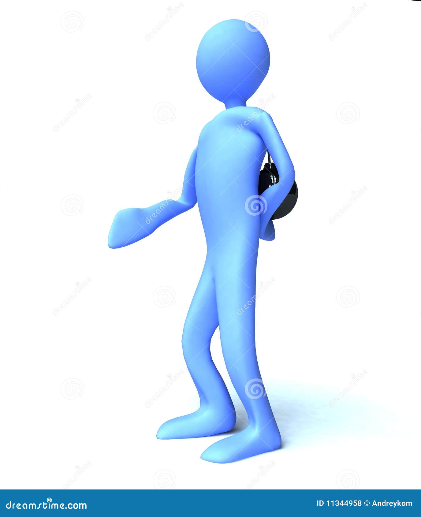 Bomb man stock illustration. Illustration of character - 11344958