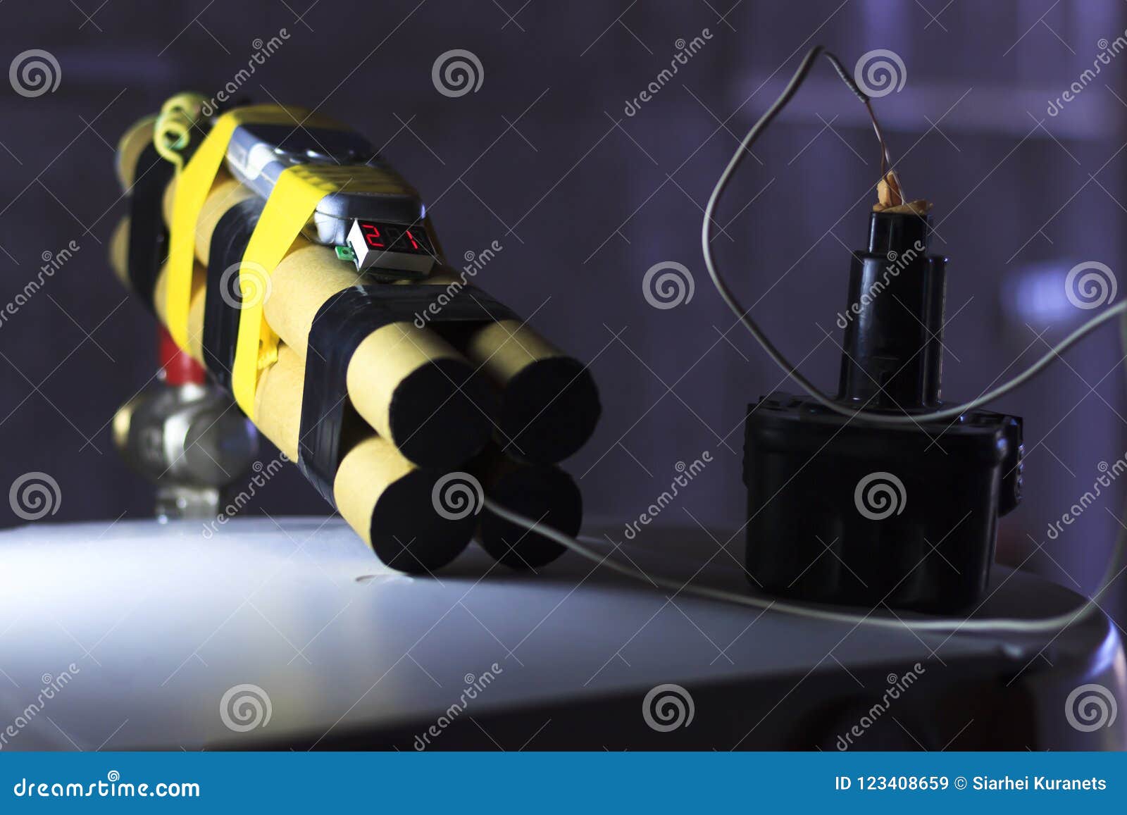 A Bomb with a Mobile Phone. Blow Up Terrorists with the Help of a ...