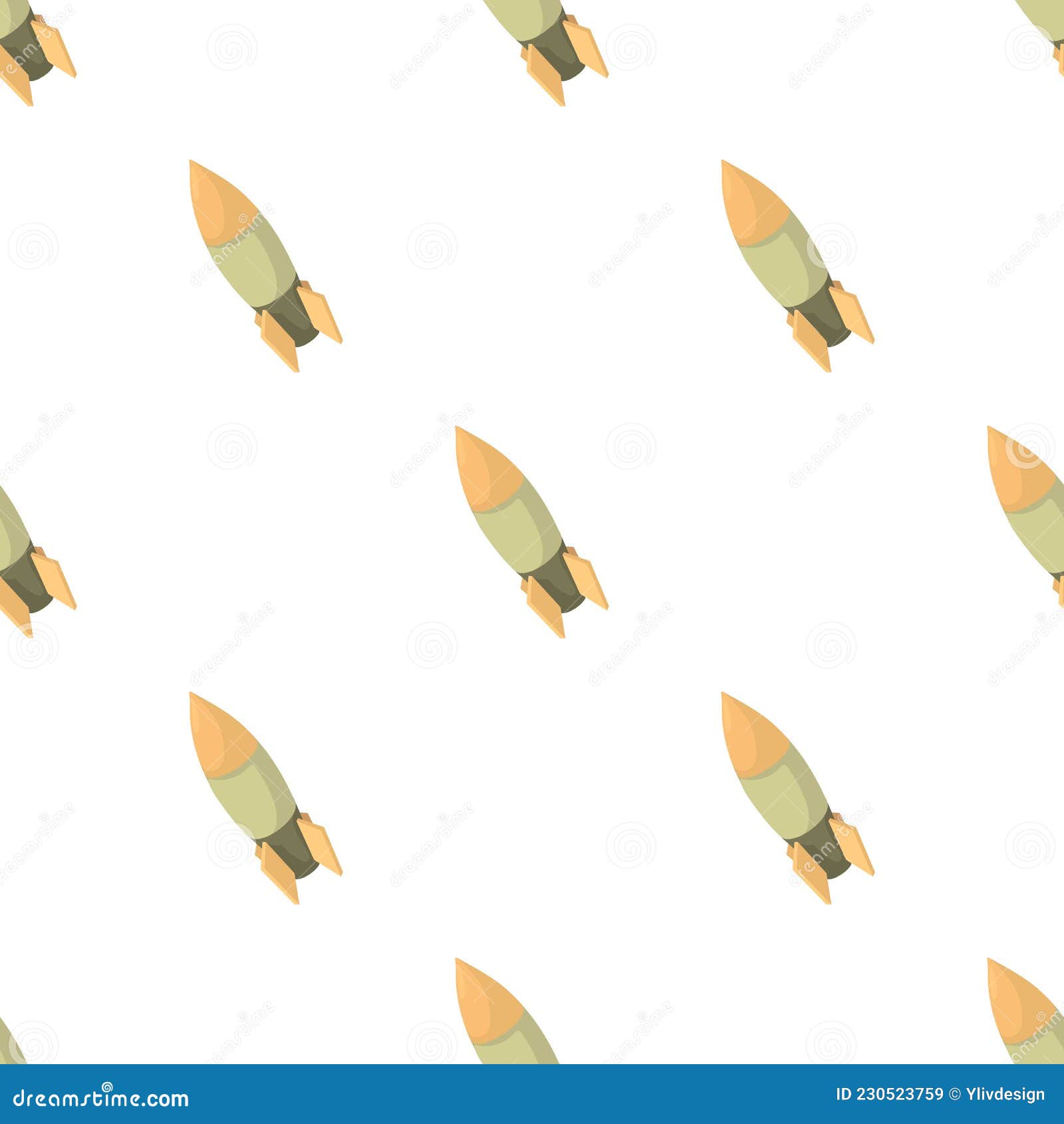 Bomb Pattern Seamless Vector Stock Vector - Illustration of bomb ...