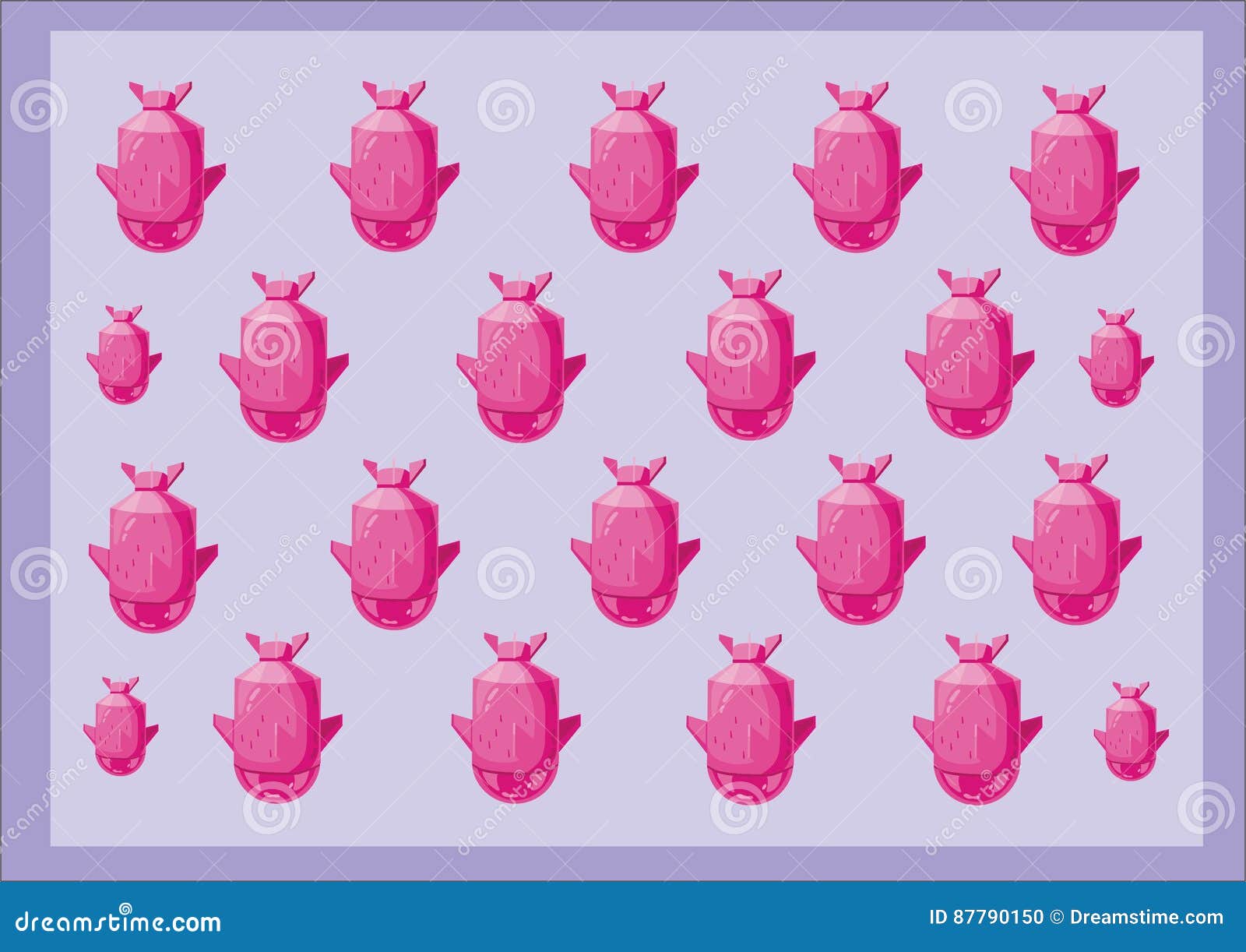 Bomb pattern stock vector. Illustration of pattern, money - 87790150