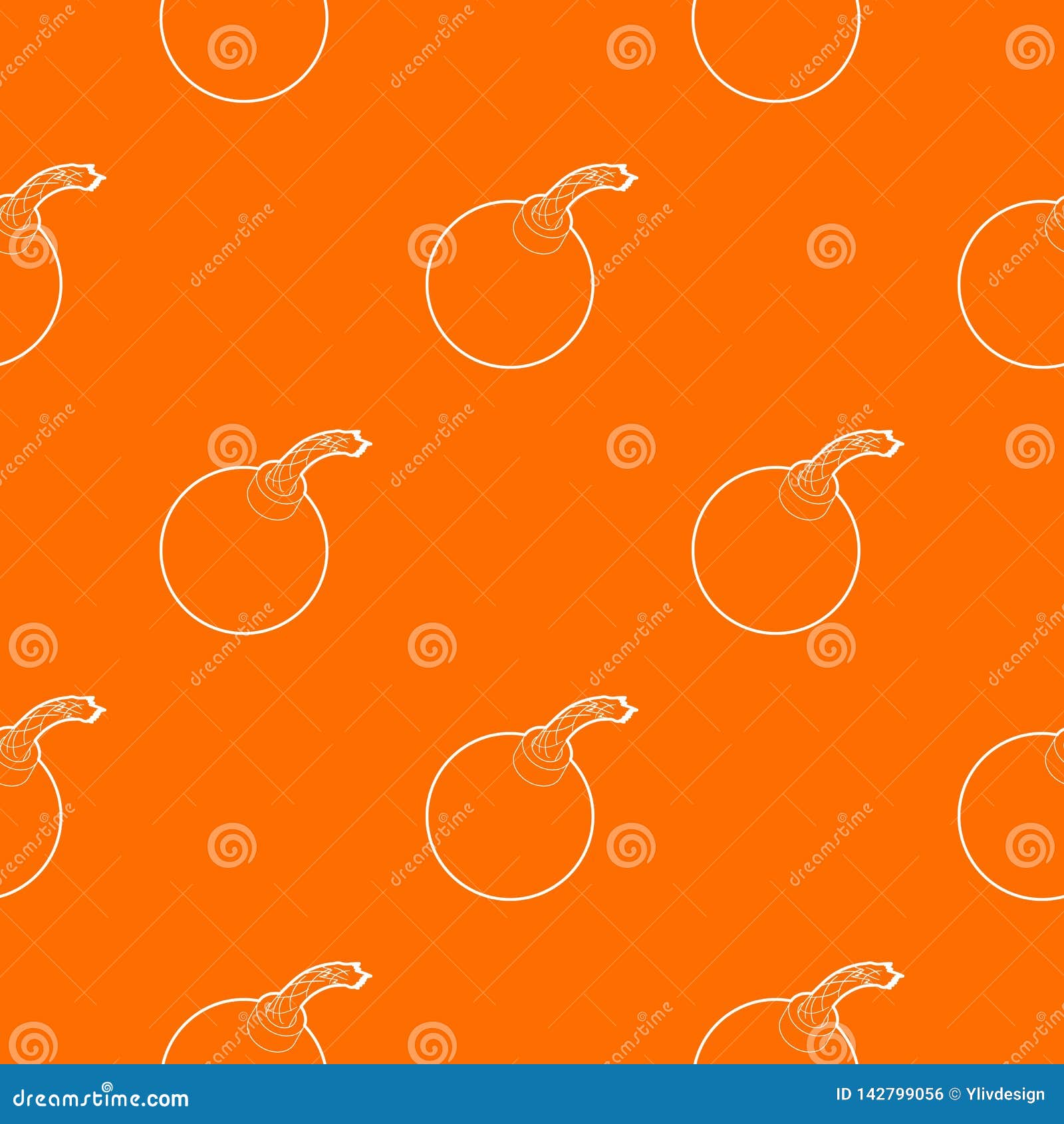 Bomb pattern vector orange stock vector. Illustration of geometric ...