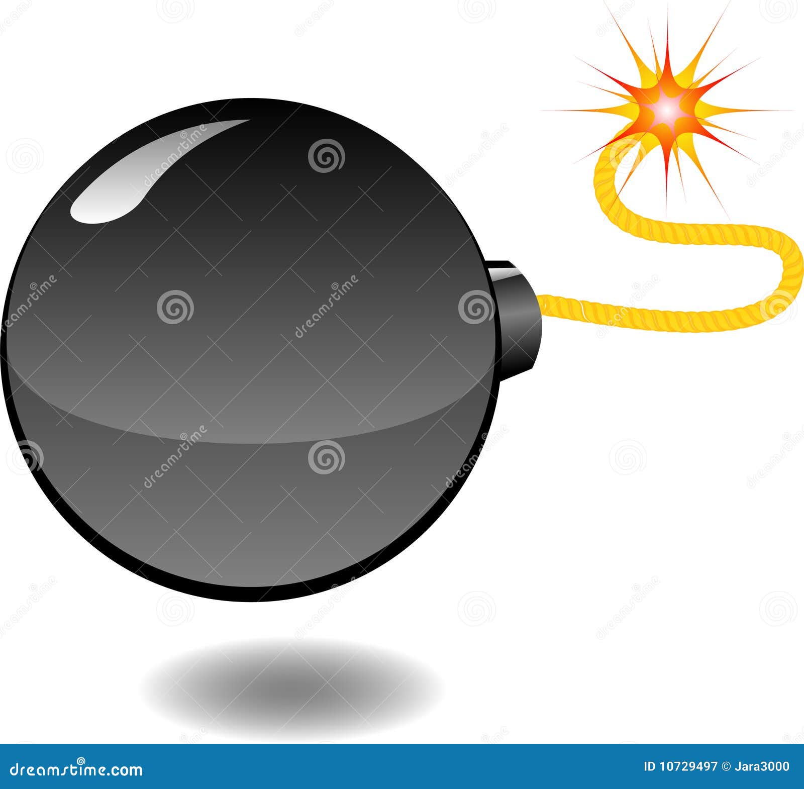 Bomb - Series of Cartoon Bombs Stock Vector - Illustration of object ...