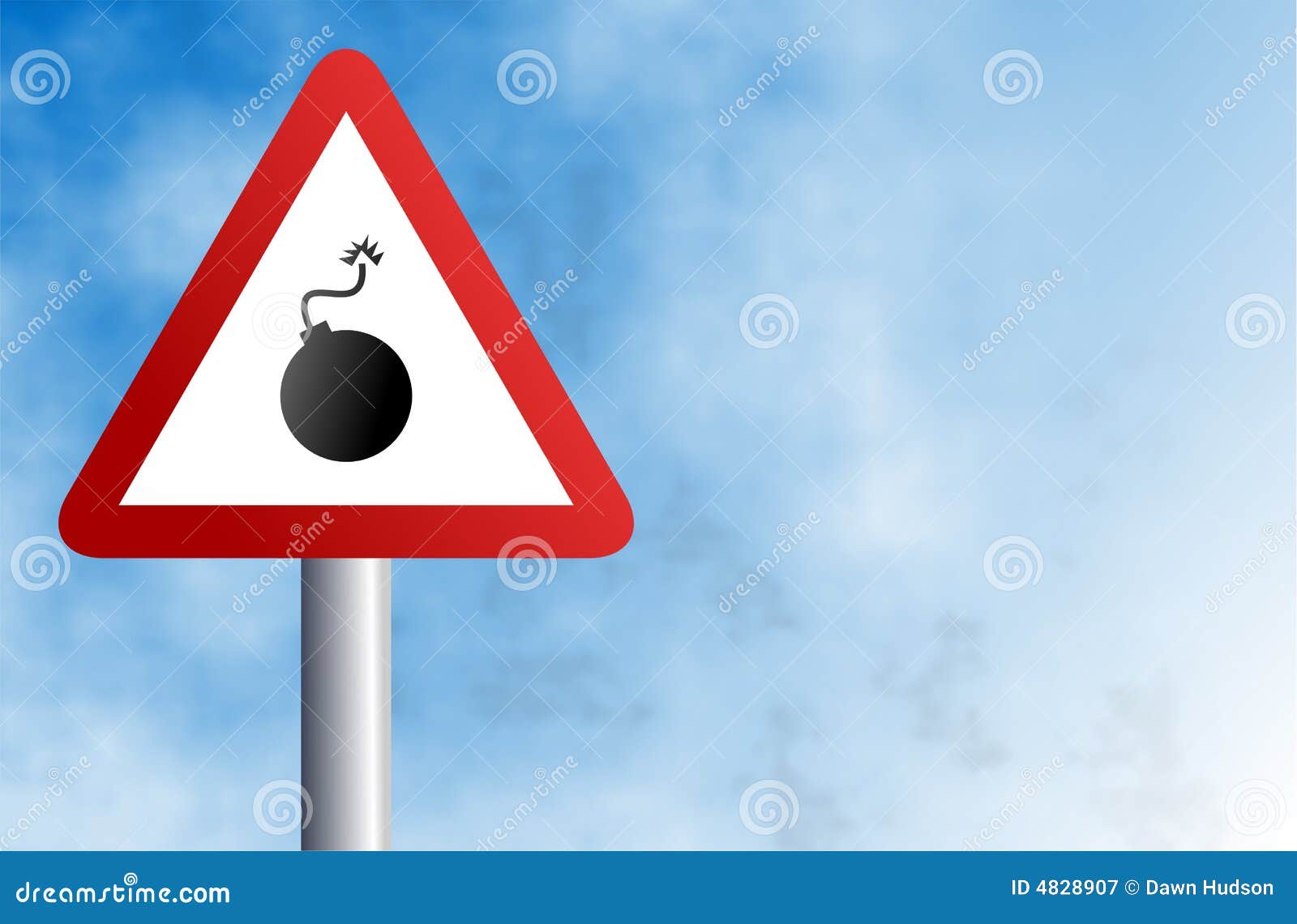 Bomb sign stock illustration. Illustration of signage - 4828907