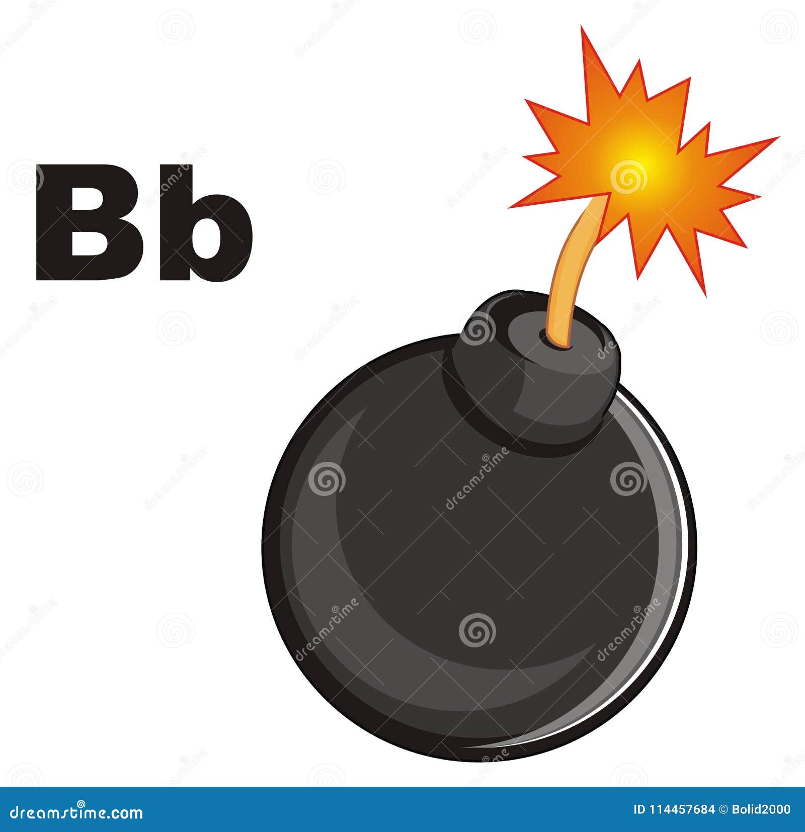 Letters Set As Dynamite Sticks Alphabet Collection. 3d Rendering Stock ...