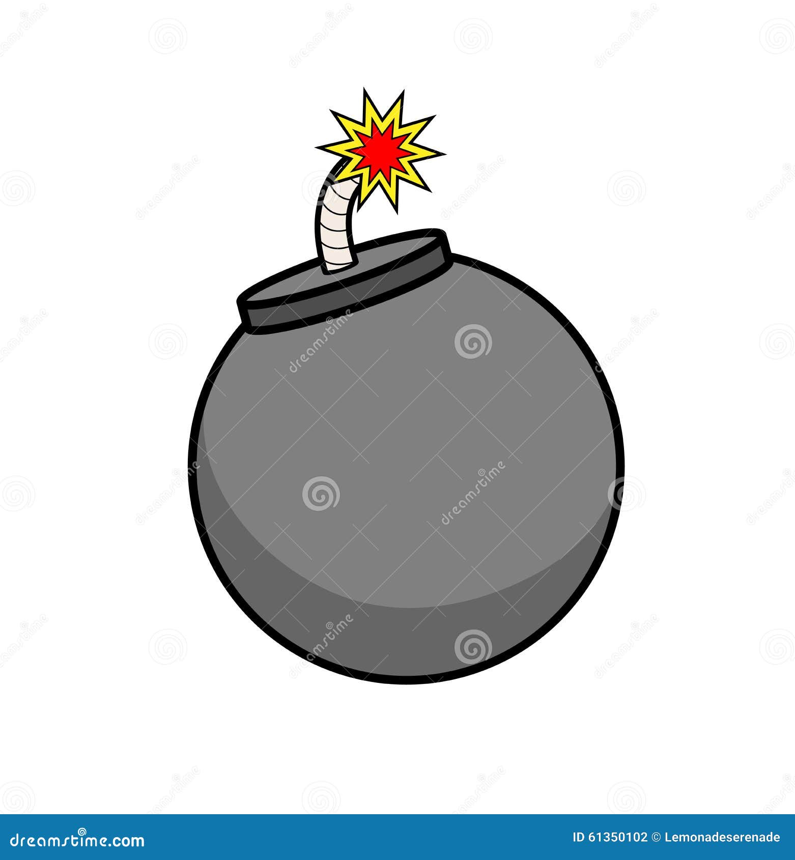 Bomba illustrazione vettoriale. Illustrazione di modificabile - 61350102 Bomba illustrazione vettoriale. Illustrazione di modificabile - 61350102