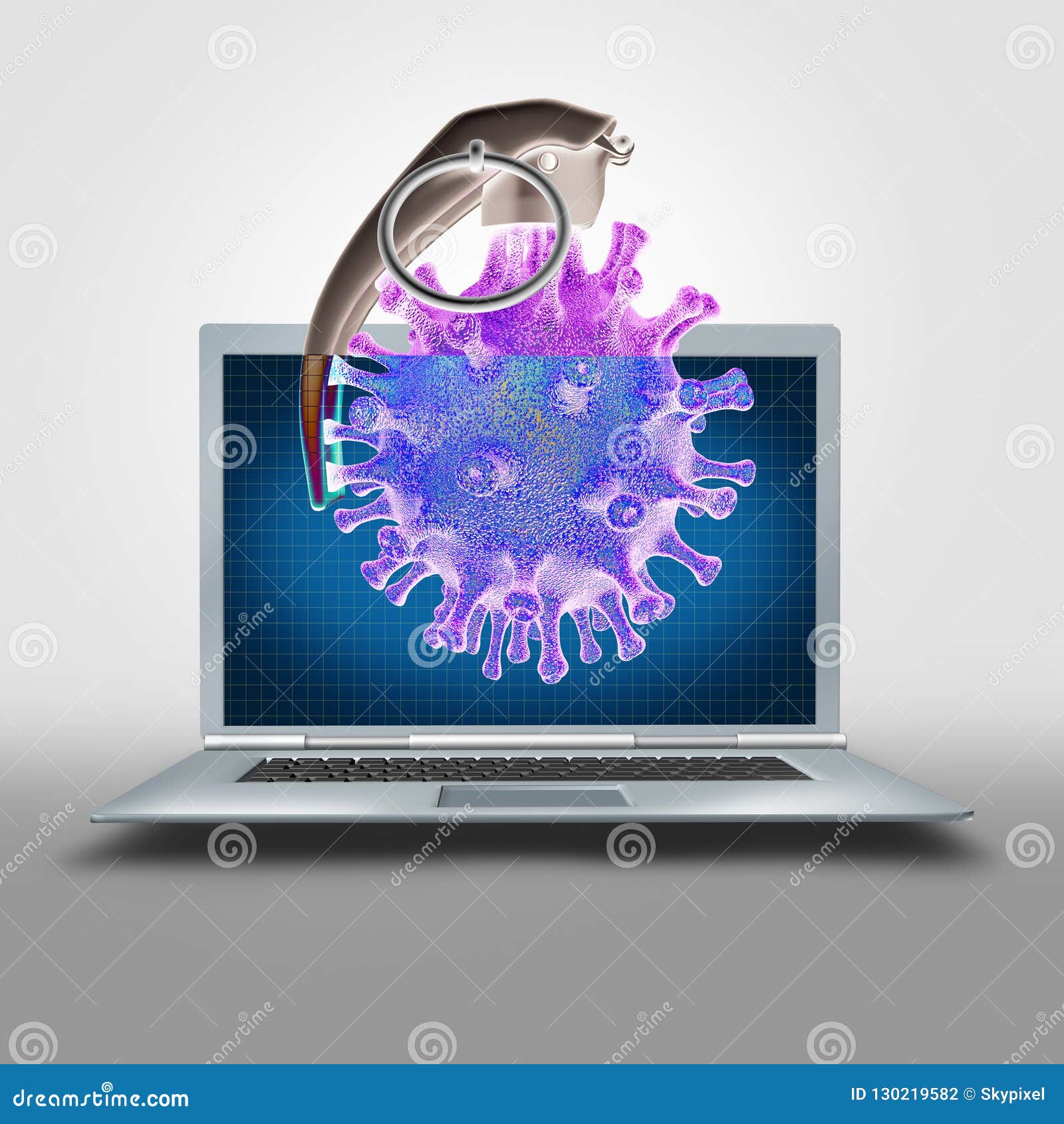 Bomba lógica stock de ilustración. Ilustración de bicho - 130219582