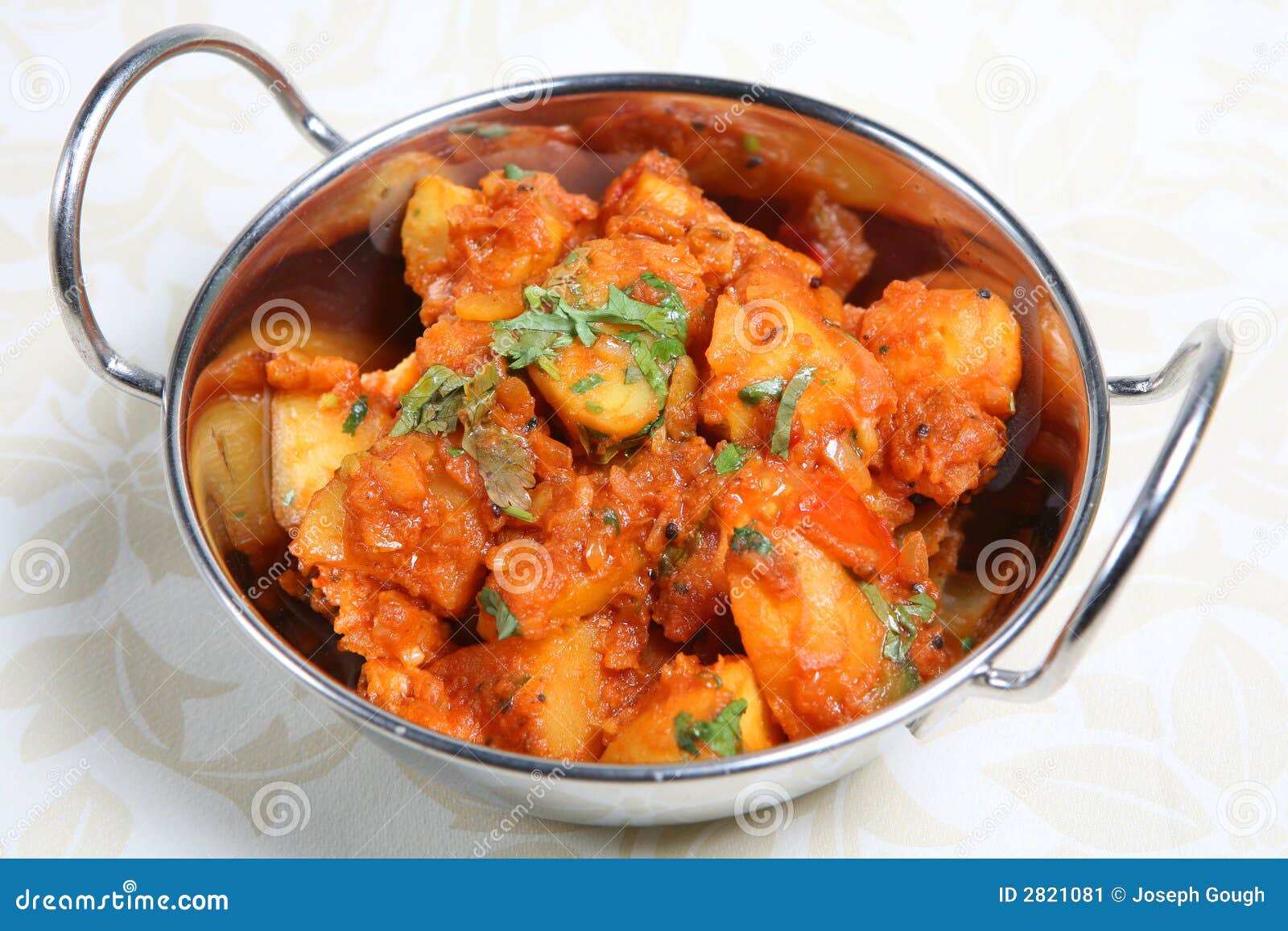 Bombay Aloo stock image. Image of stainless, vegetables - 2821081