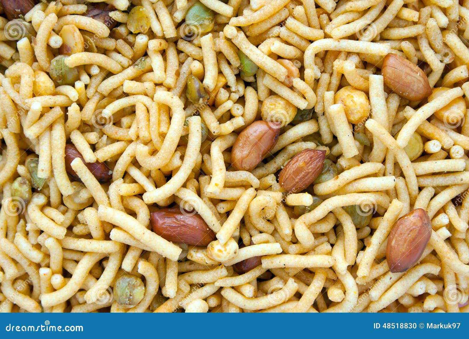 Bombay Mix stock photo. Image of lentils, snack, chevda - 48518830