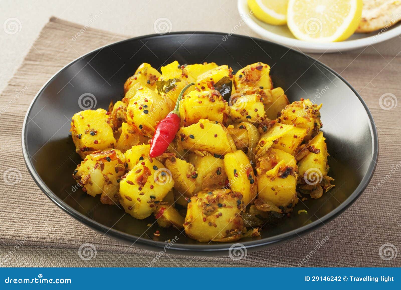 Bombay Potato Curry Indian Food Stock Photo - Image of indian ...