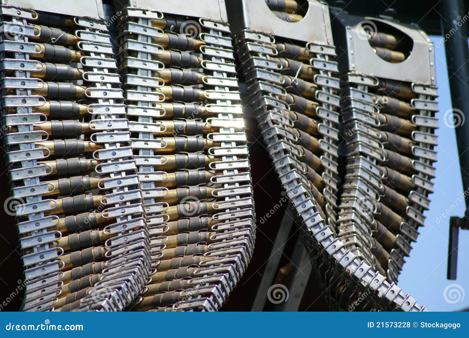Bomber Machine Gun Bullets stock photo. Image of military - 21573228