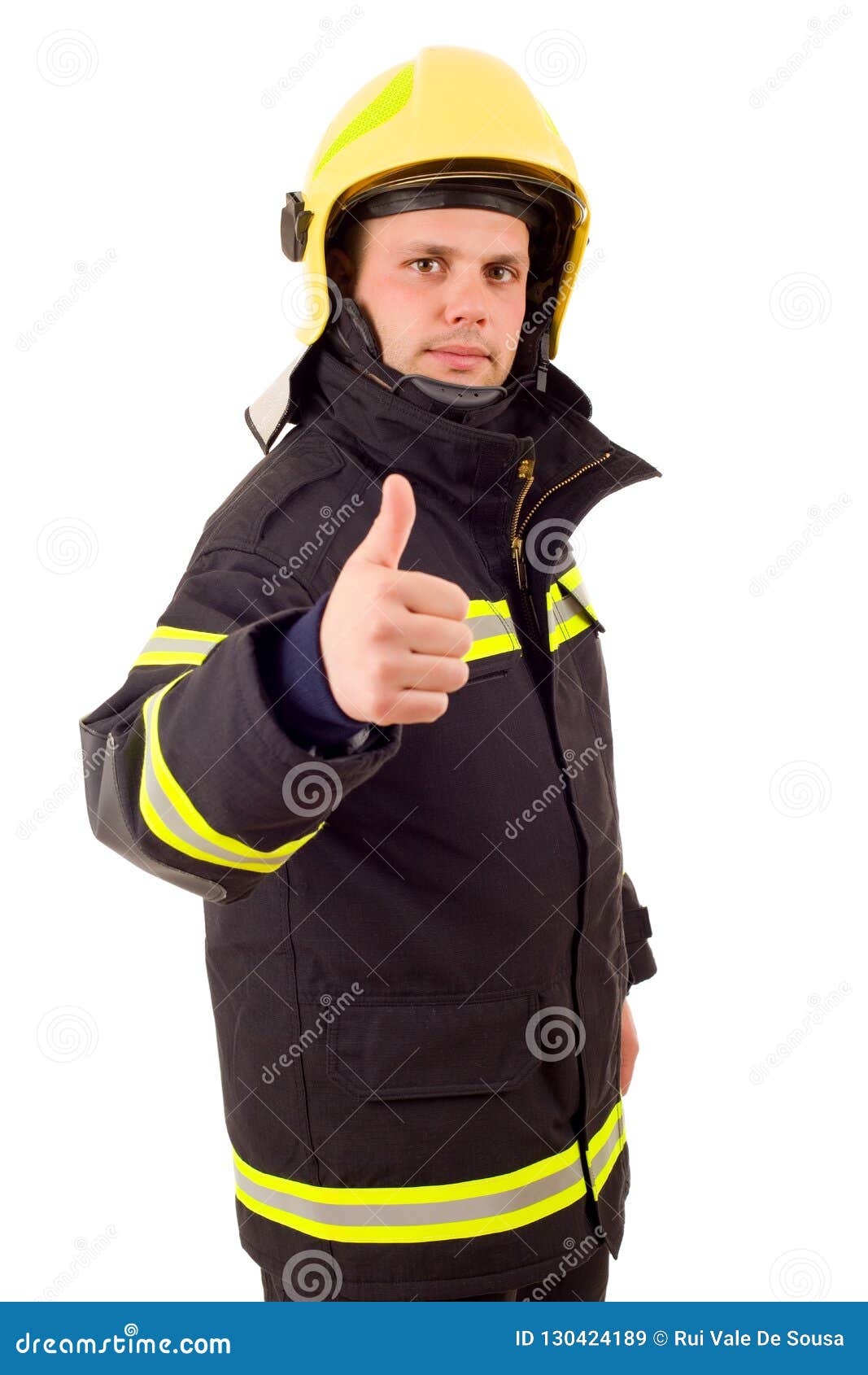 Bombero imagen de archivo. Imagen de aislado, hombre - 130424189