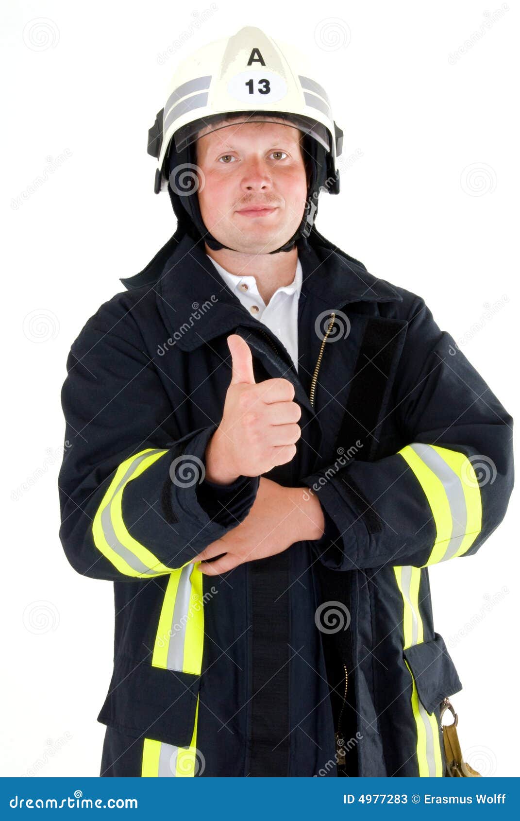 Bombero imagen de archivo. Imagen de trabajador, horizontal - 4977283