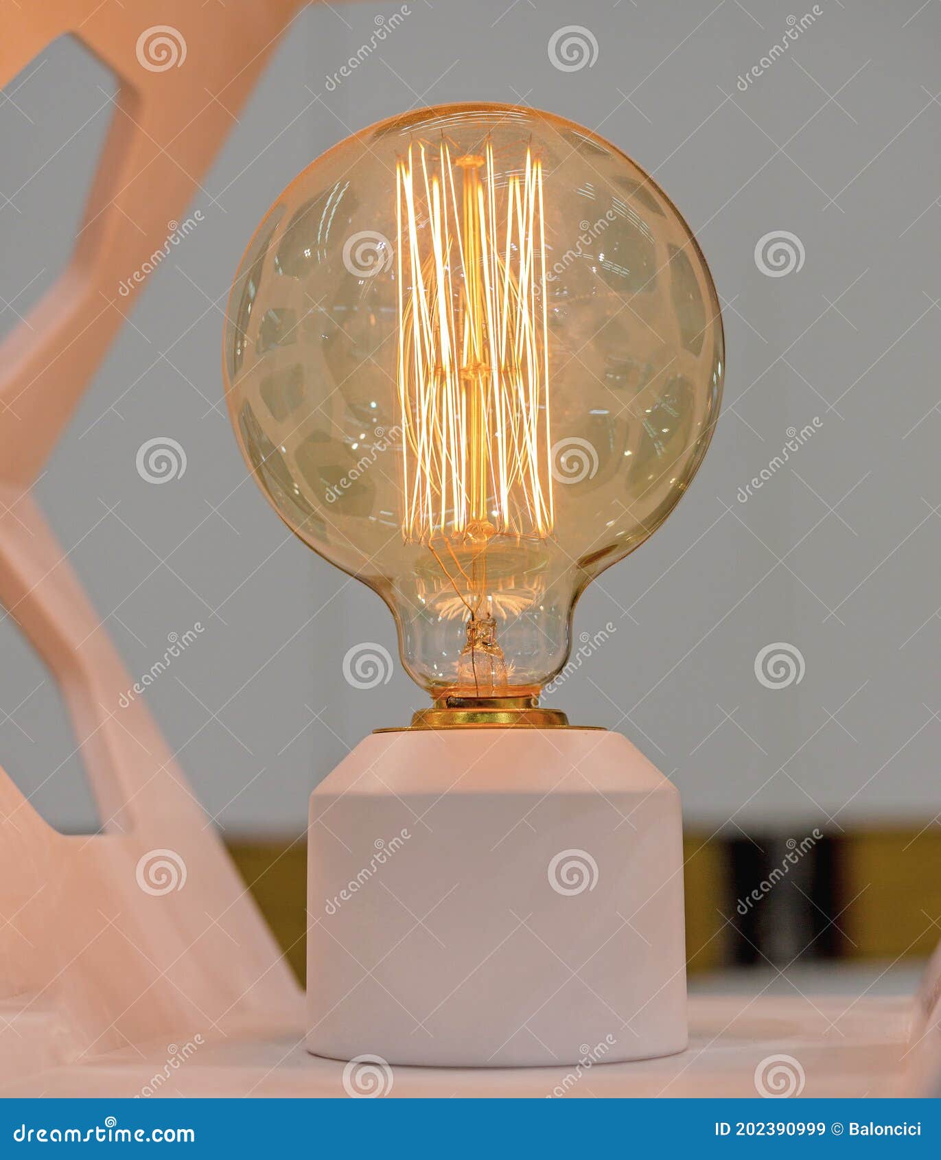 Bombilla edison imagen de archivo. Imagen de vendimia - 202390999