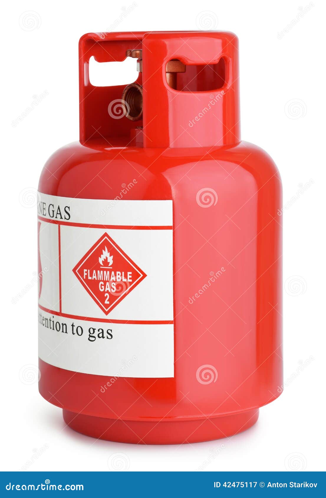 Bombola a gas immagine stock. Immagine di benzina, metallico - 42475117