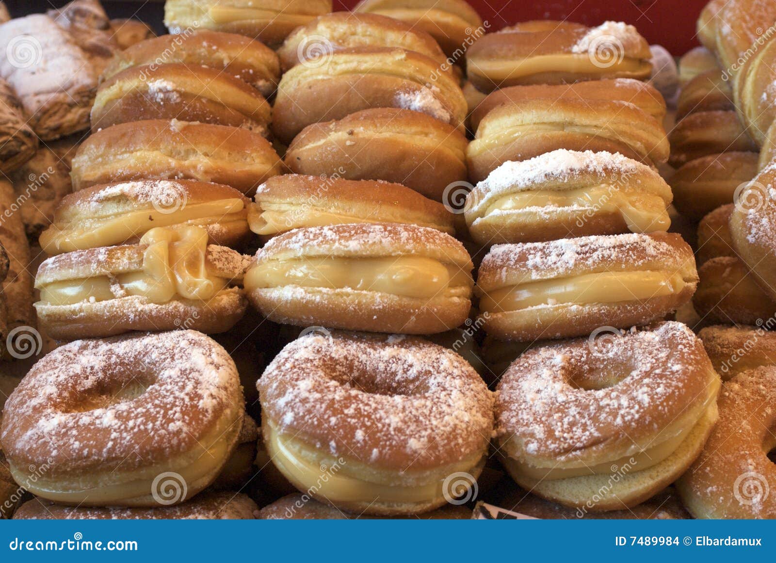Bomboloni stock photo. Image of bomboloni, food, donut - 7489984