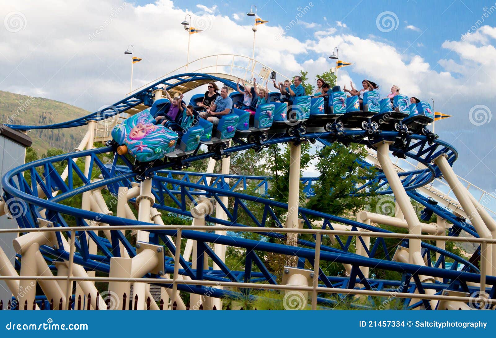 Bombora Roller-coaster editorial stock image. Image of thrill - 21457334