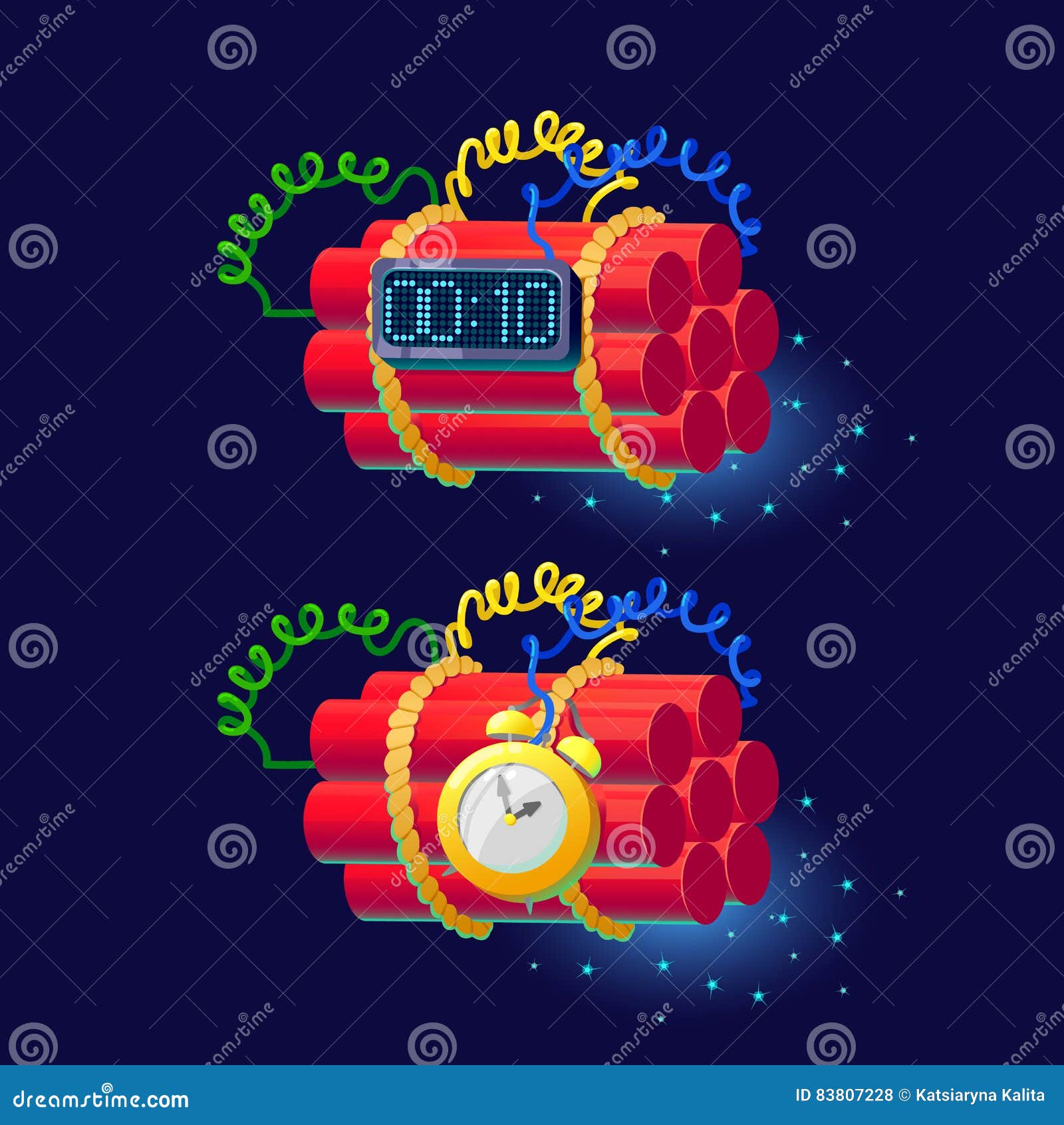 Ticking Time Bomb.Detonating Fuse Royalty-Free Stock Image ...
