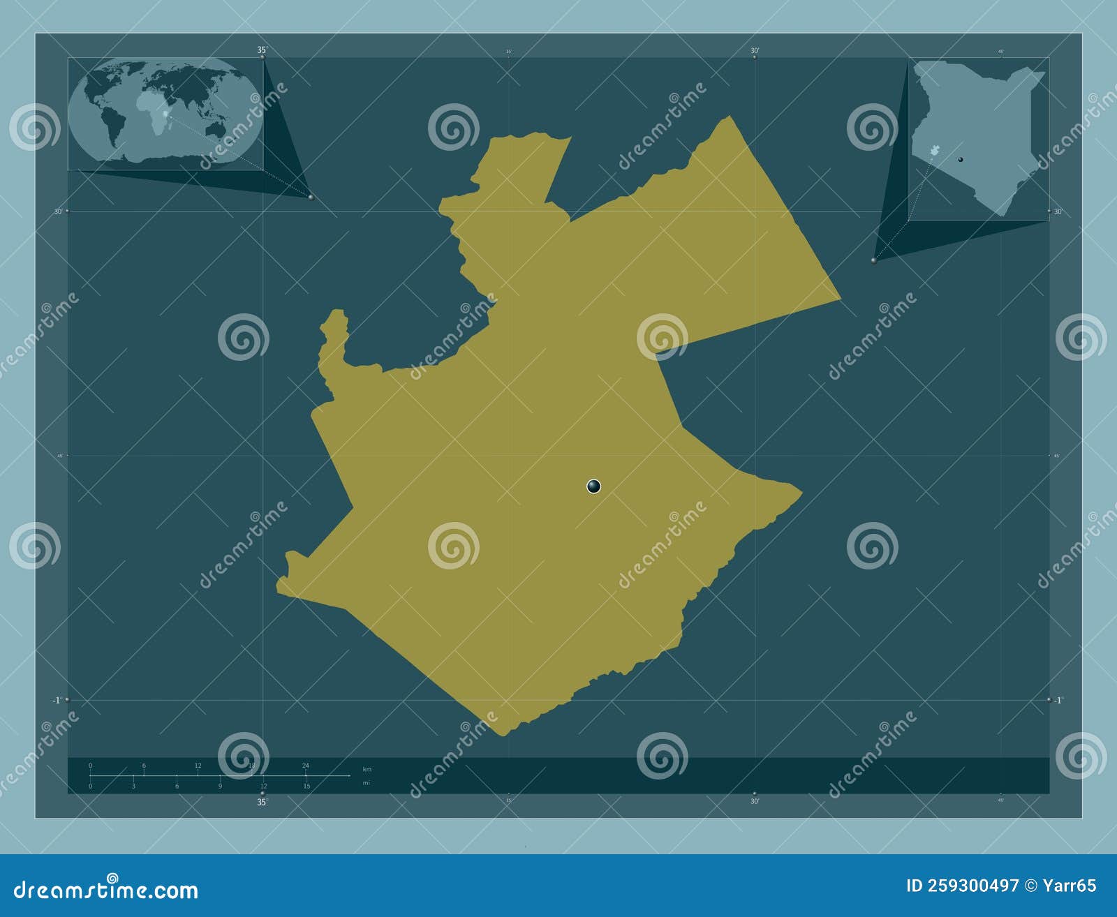 Bomet, Kenya. Solid. Capital Stock Illustration - Illustration of earth ...