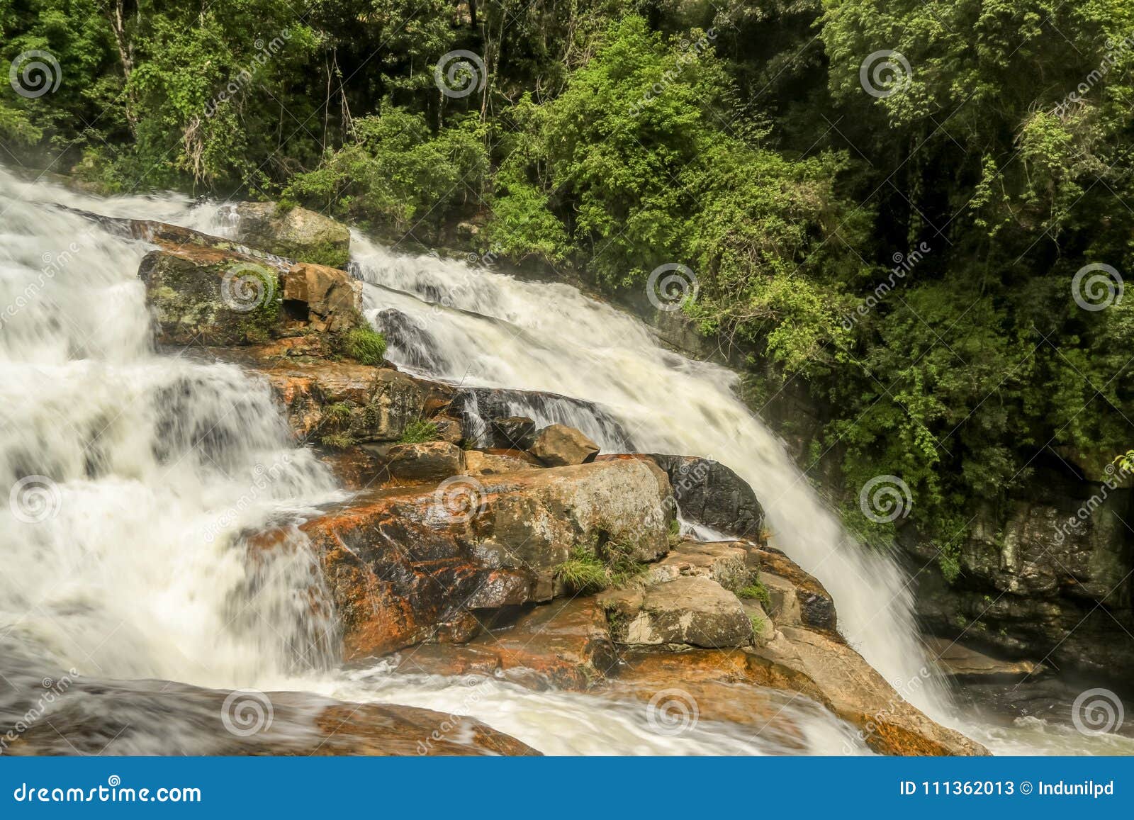 Bomuru Ella Waterfall , Srilanka Stock Image - Image of travel ...