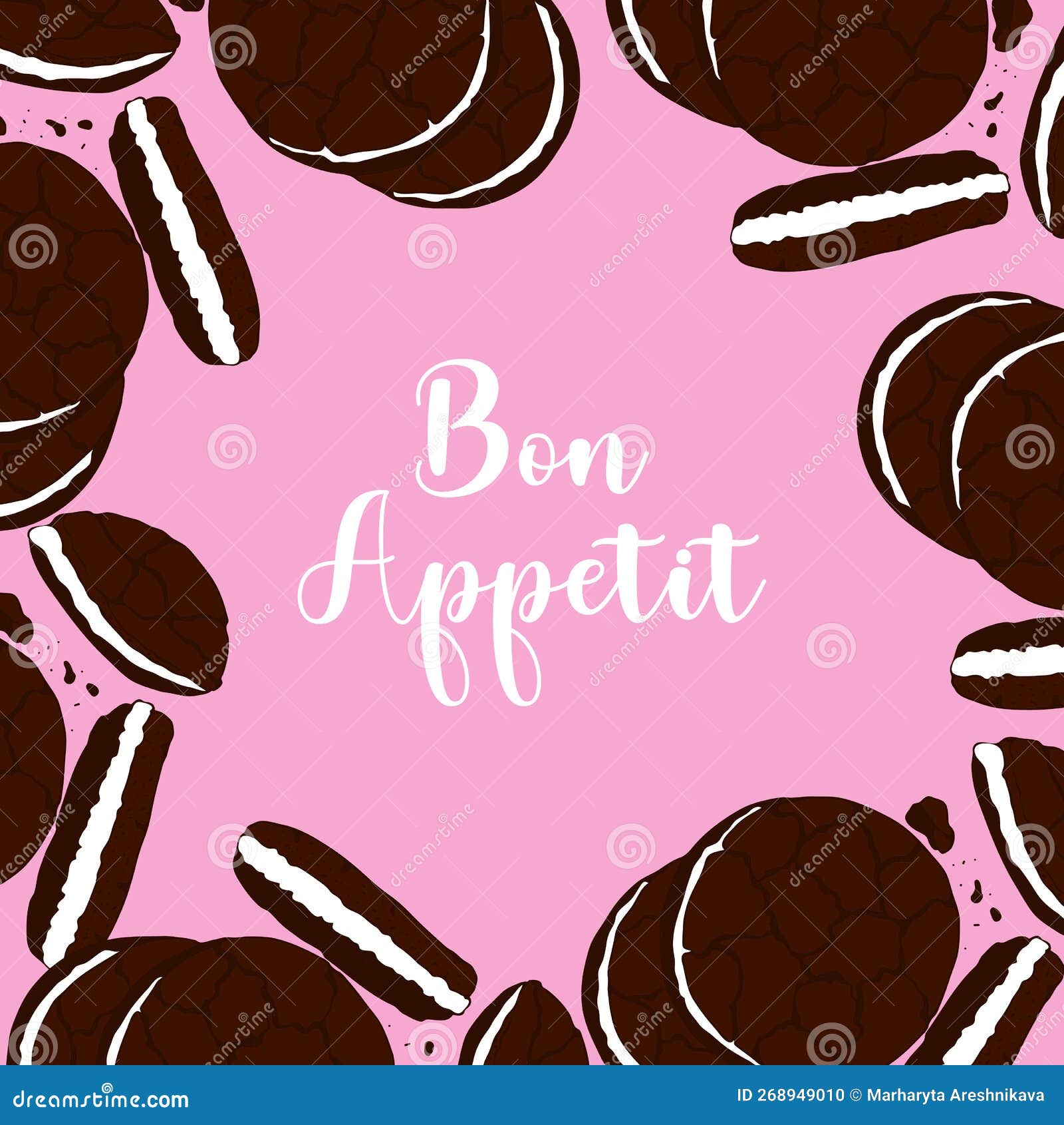 Banner Bon Appetit Royalty-Free Stock Photography | CartoonDealer.com ...