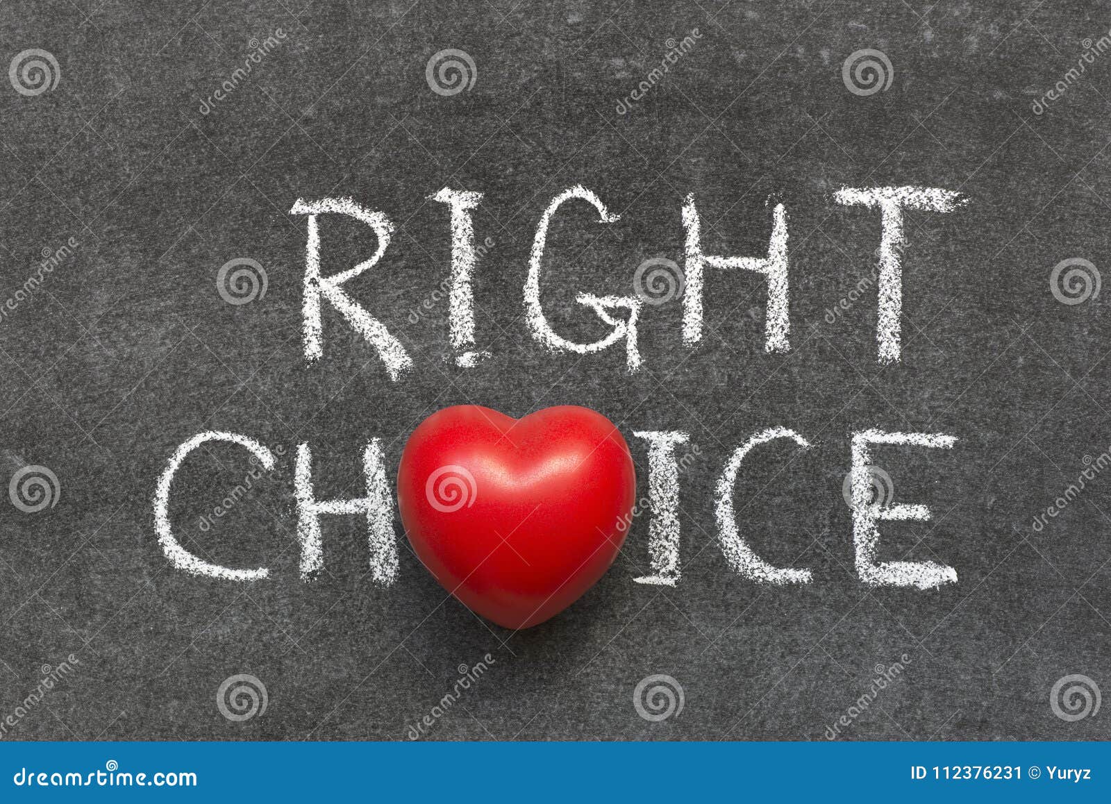 Bon choix image stock. Image of coeur, forme, rouge - 112376231