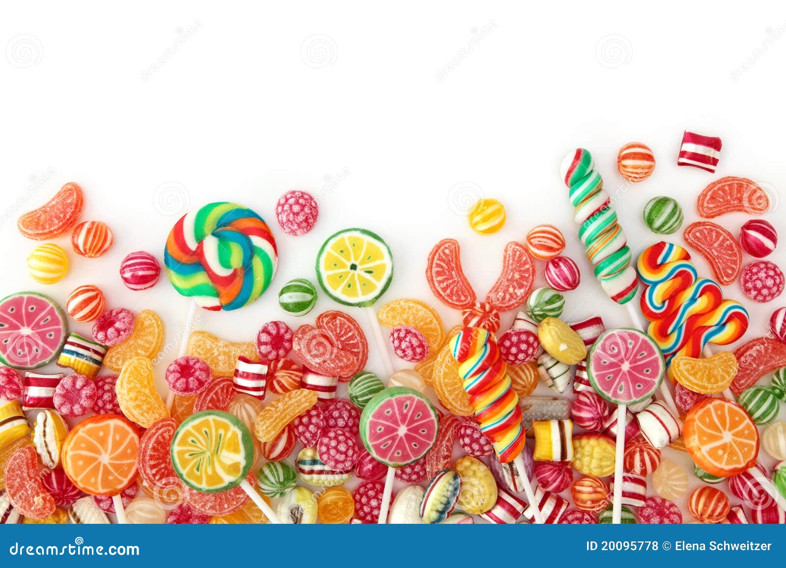 Bonbon Coloré Mélangé De Fruit Photos libres de droits - Image: 20095778