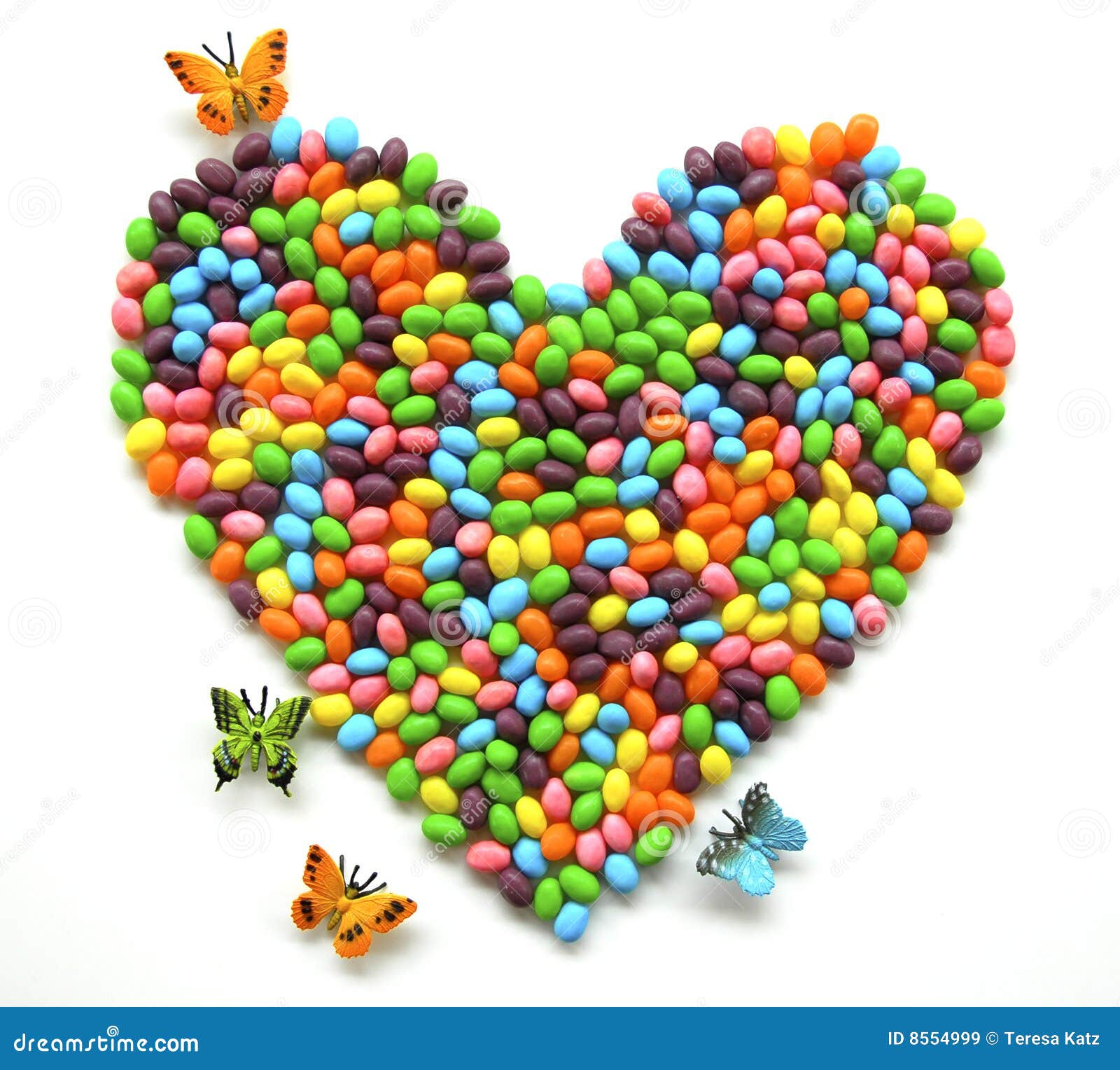 Bonbon mou de coeur image stock. Image du coeur, lumineux - 8554999