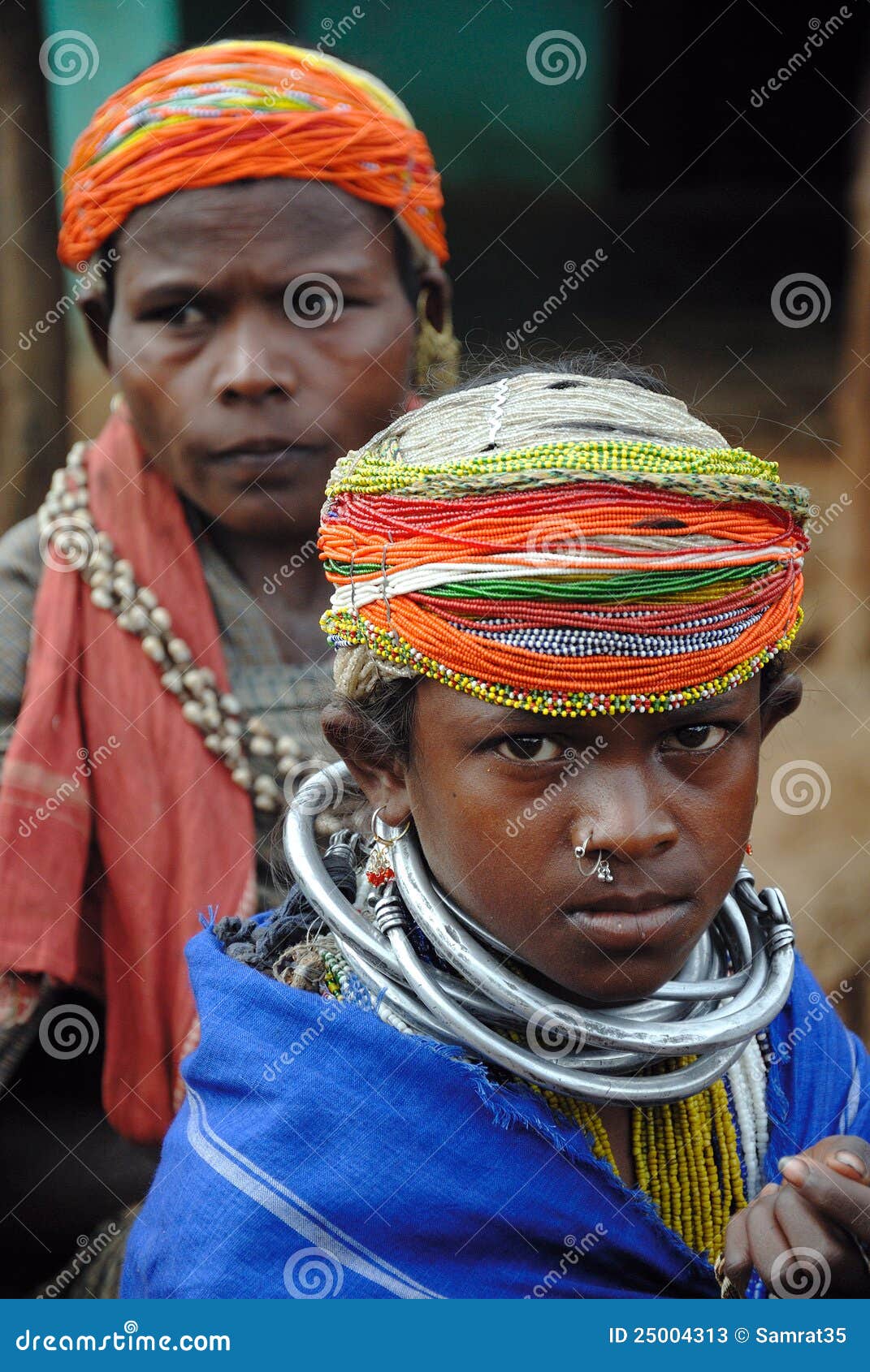Bonda Adolescent Girl editorial stock photo. Image of tradition - 25004313